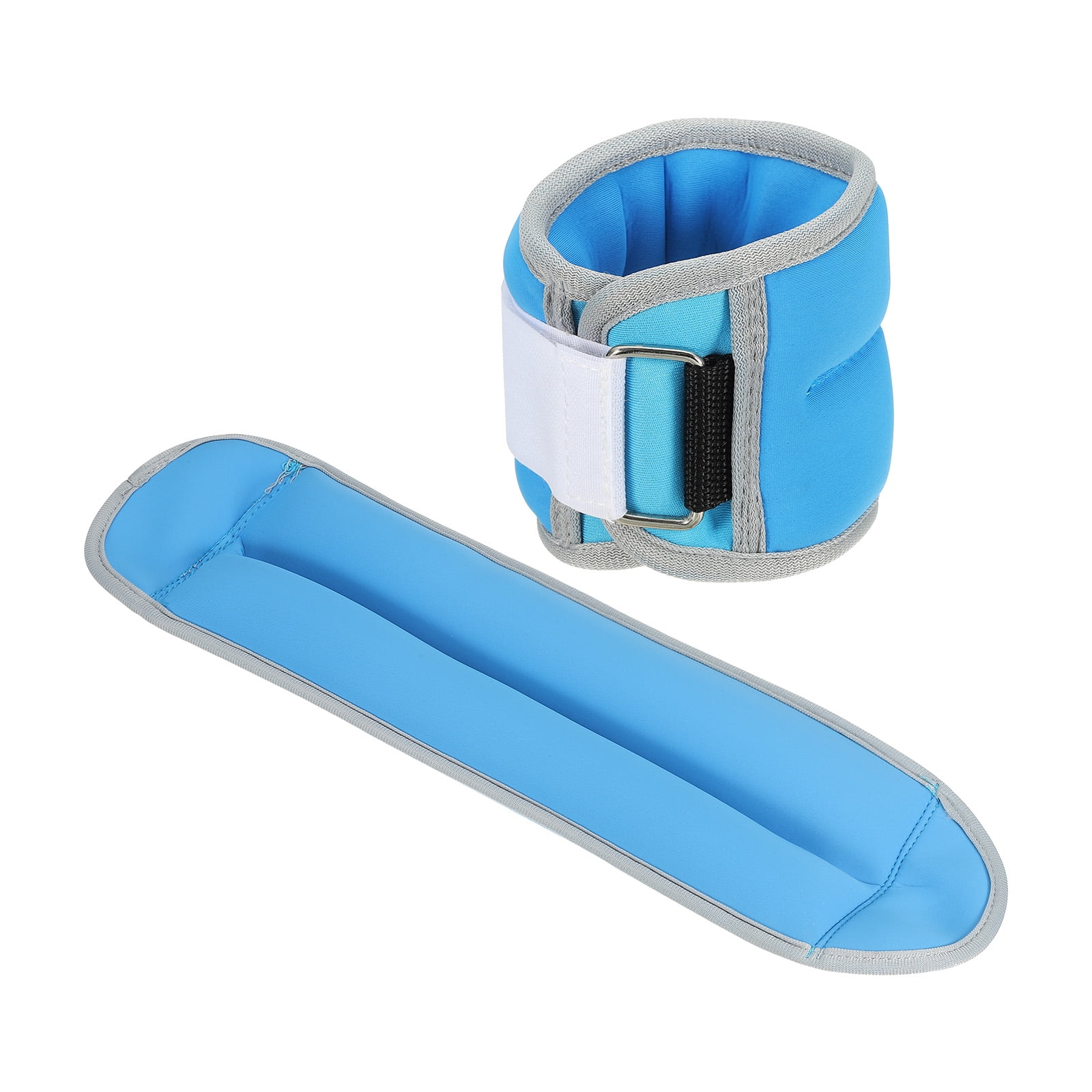 Uxcell Ankle Weights, Adjustable Wrist Leg Weights Sets 1lbs, Blue - Walmart.com