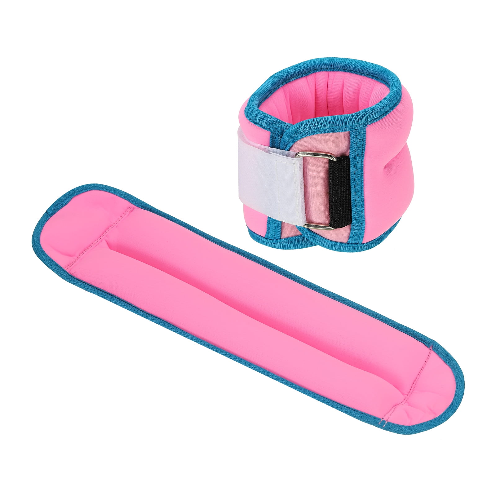 Uxcell Ankle Weights, Adjustable Wrist Leg Weights Sets 1lbs, Pink - Walmart.com