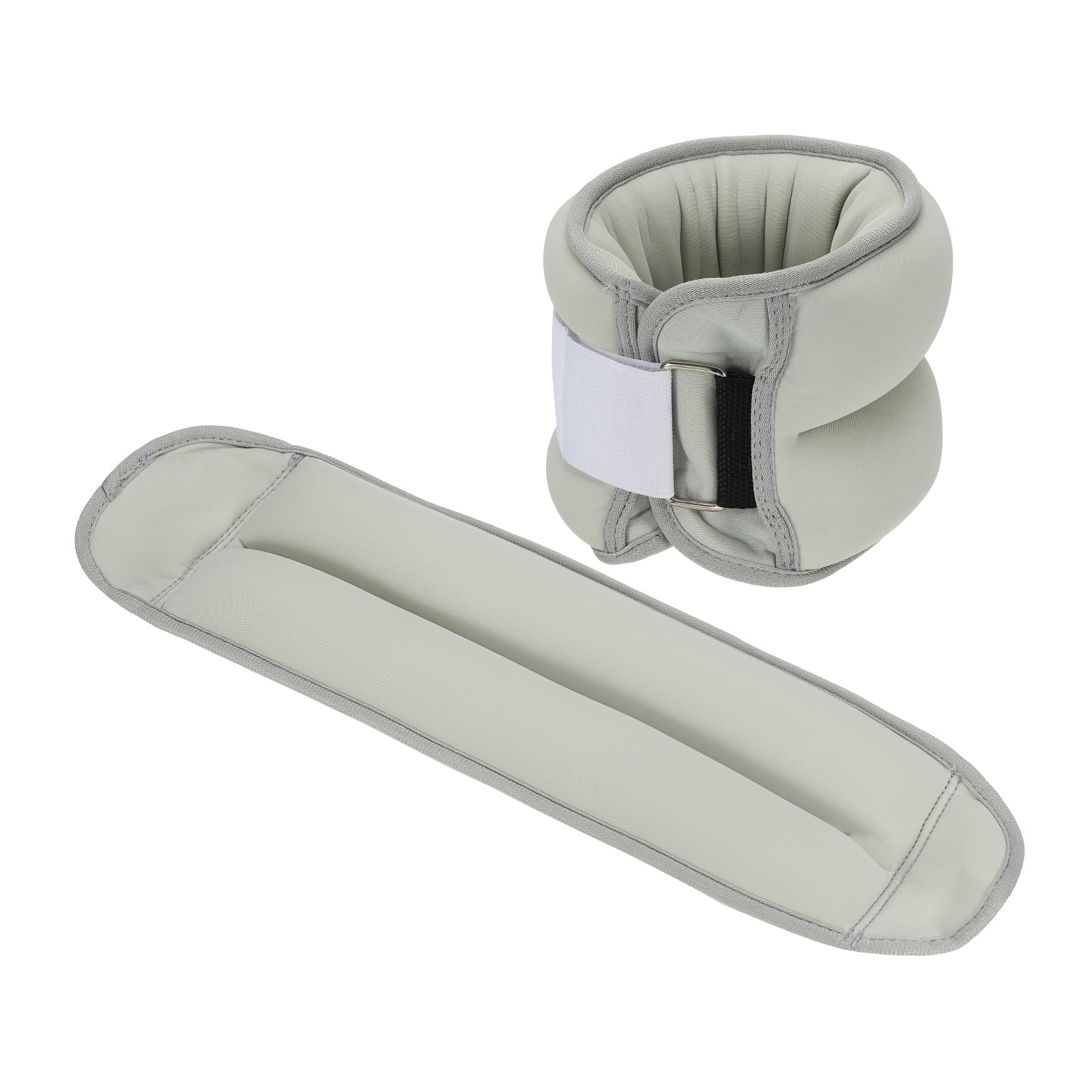 Uxcell Ankle Weights, Adjustable Wrist Leg Weights Sets 8lbs, Grey - Walmart.com