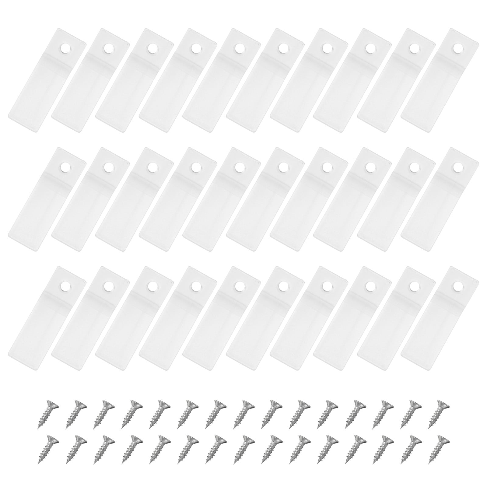 Uxcell Anti-slip Drawer Stops, 30 Pcs 1.97" Plastic Drawer Stopper ...