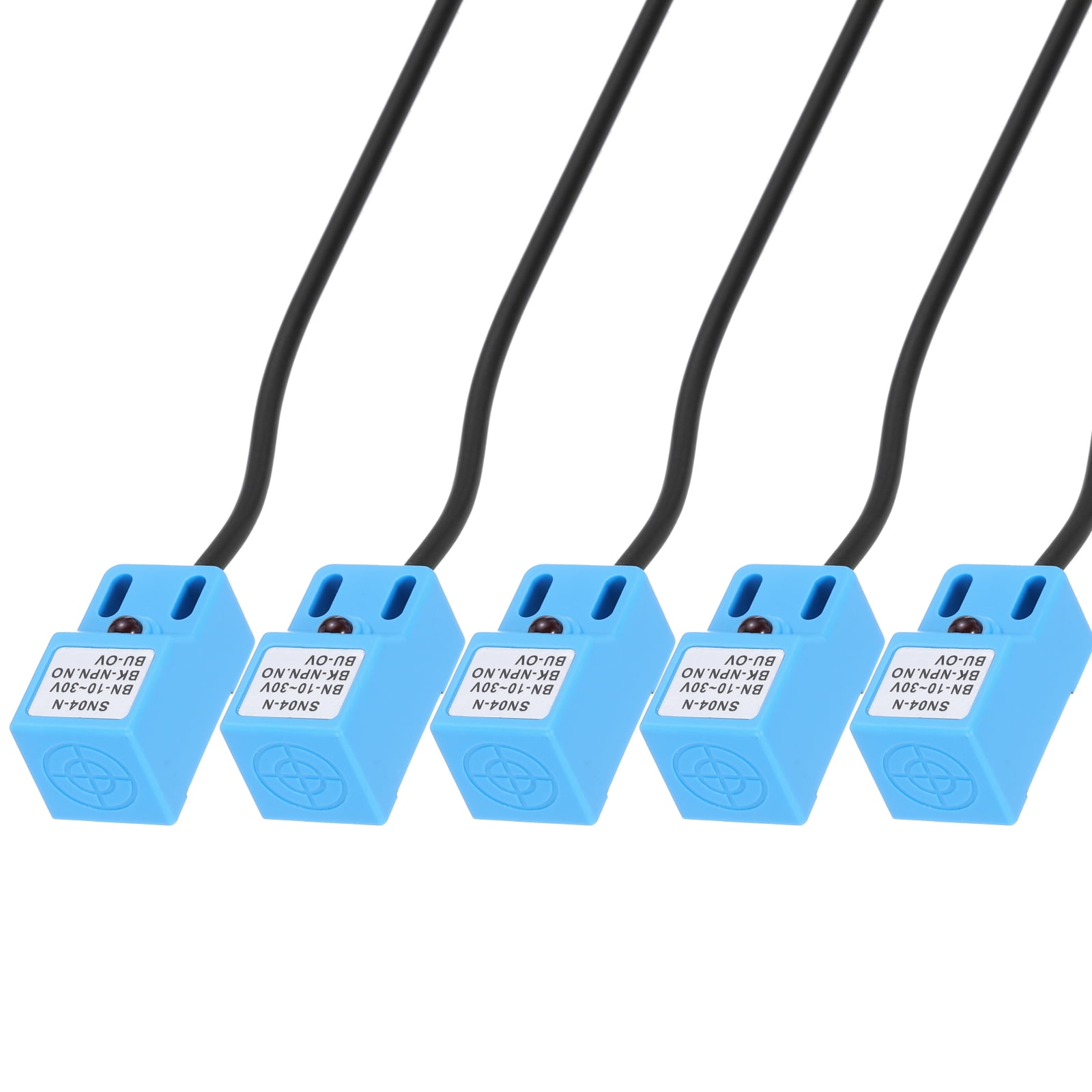 Uxcell Approach Inductive Proximity Sensor Switch NPN NO 4mm Detection, DC 10-30V 5Pcs - Walmart.com