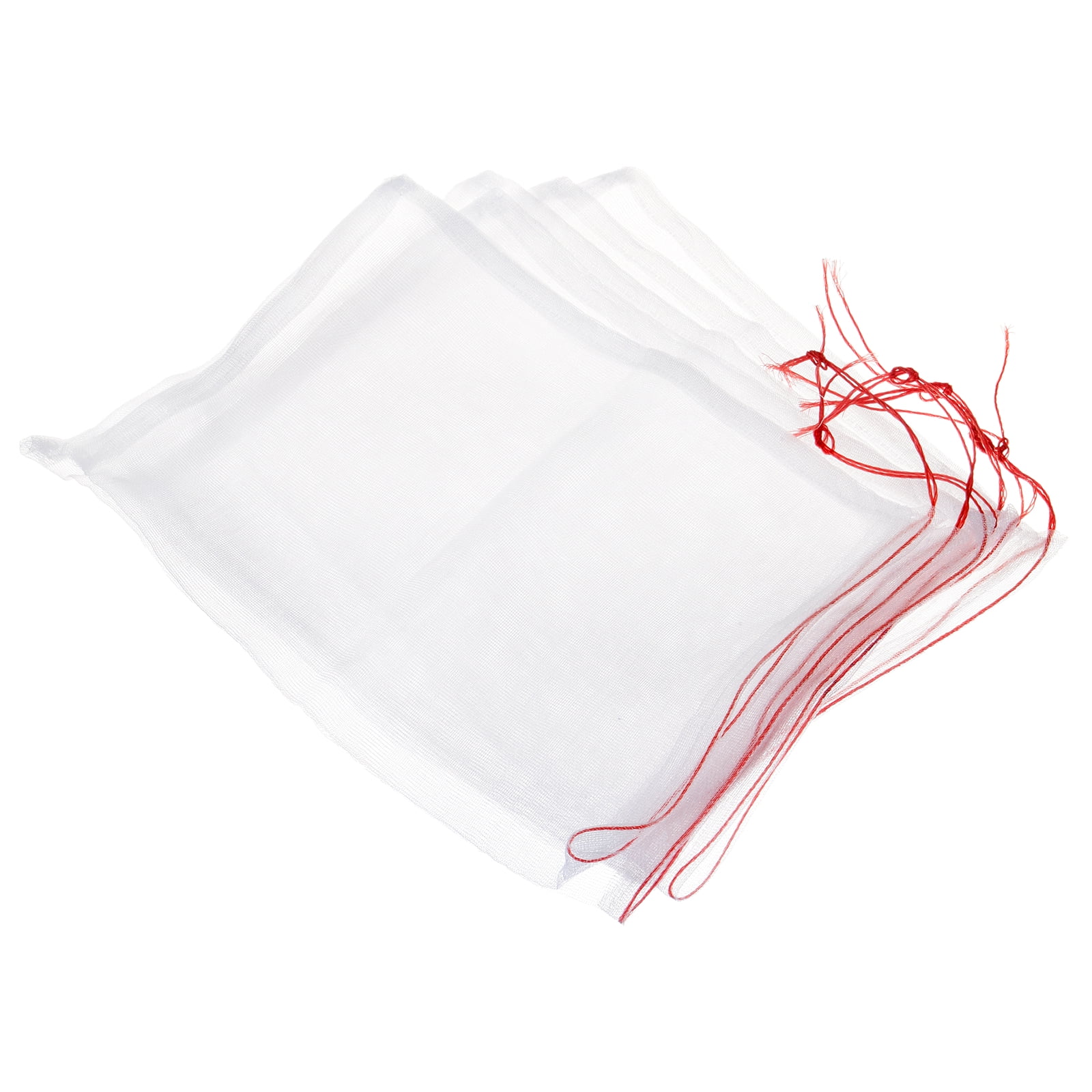 Uxcell Aquarium Filter Media Bags 25x20cm 6 Pack Fish Tank Mesh Bags ...