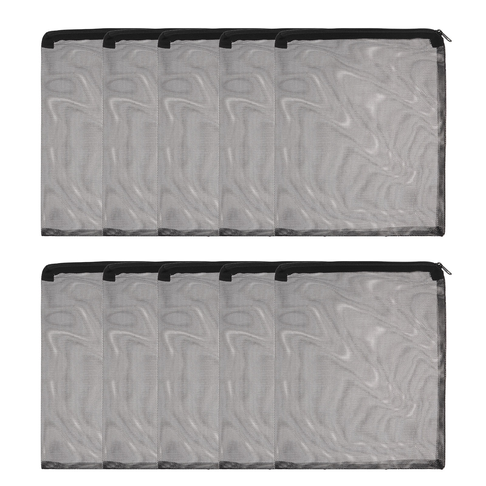 Uxcell Aquarium Filter Media Bags, Fish Tank Fine Mesh Bag with Zipper ...