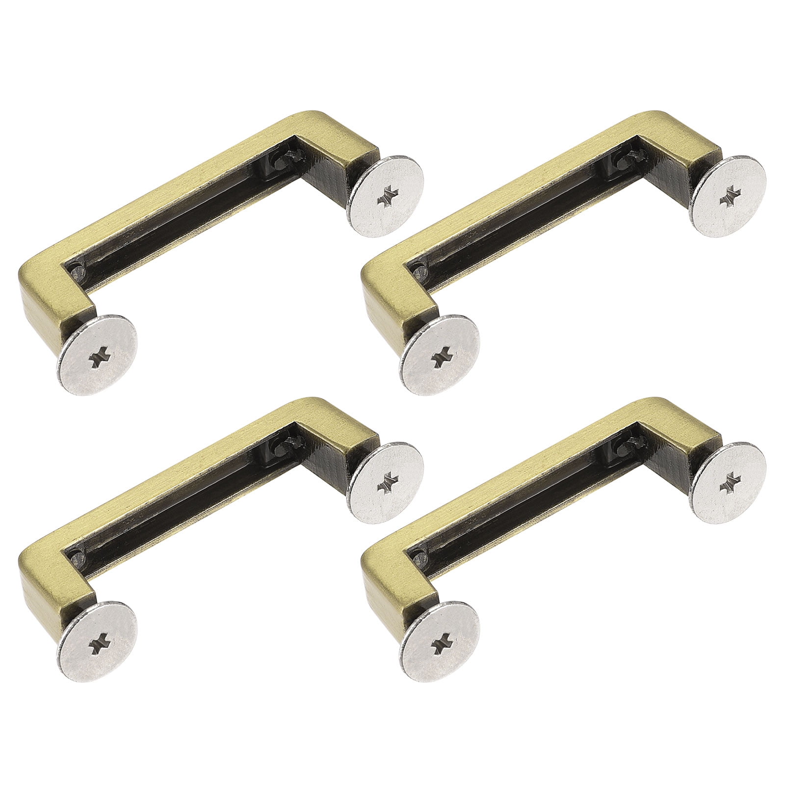 Uxcell Arch Bridge Buckle, 4Pack 40mm D-Ring Connector Buckles for Bag ...