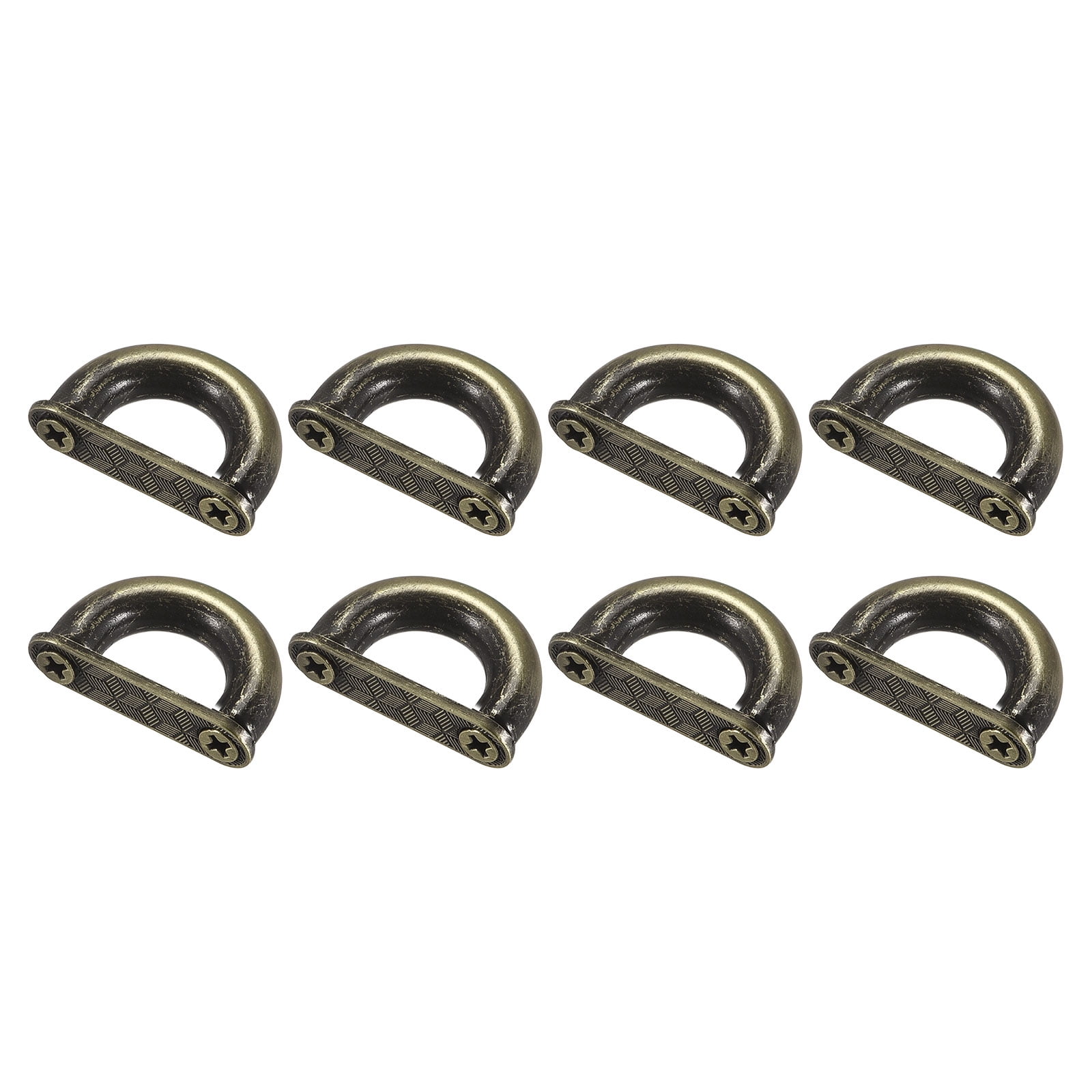 Uxcell Arch Bridge Buckle, 8Pack 27mm D-Ring Connector Buckles for Bag ...