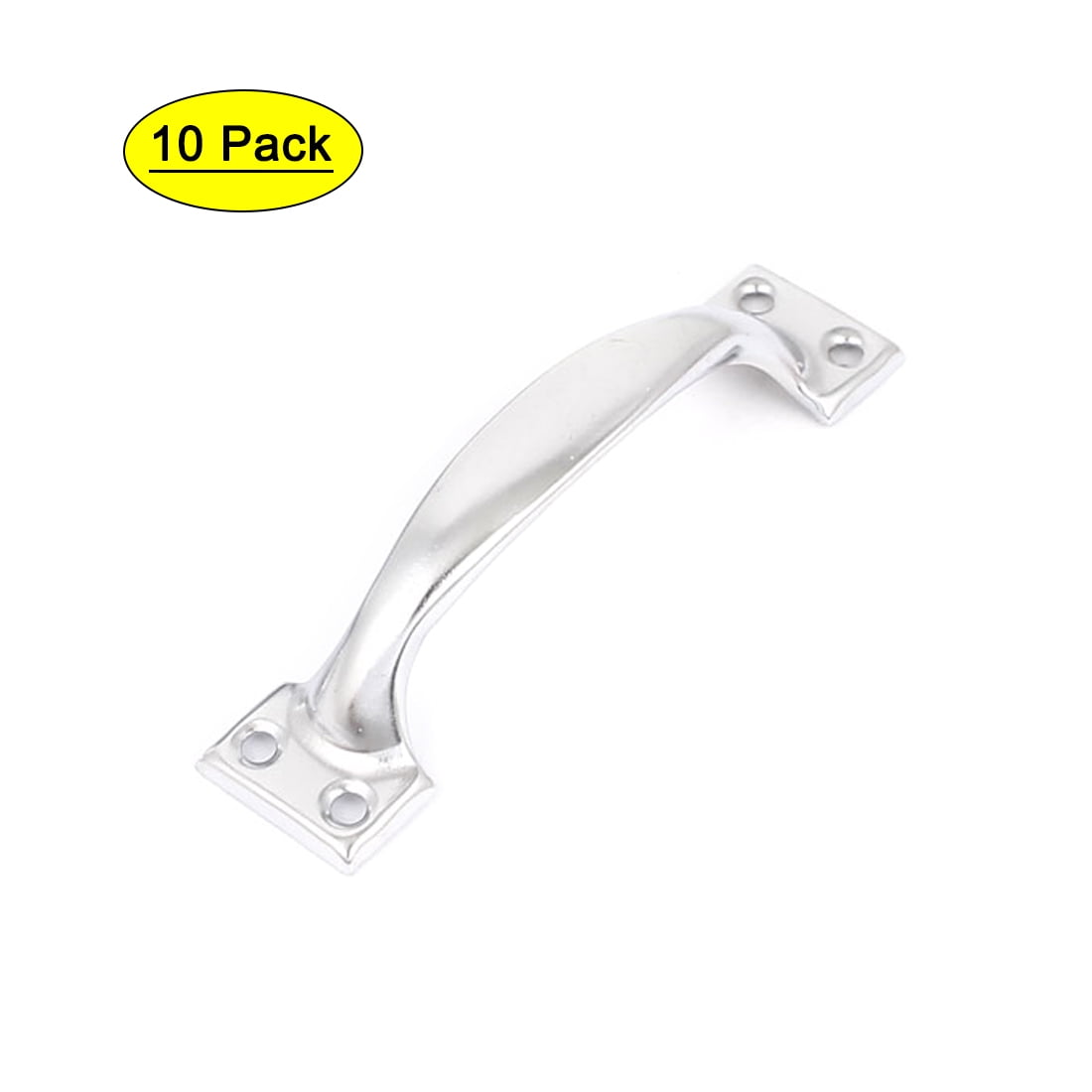 Uxcell Arch Furniture Metal Pull Handle-0.16" Hole Diameter-10 Pack ...