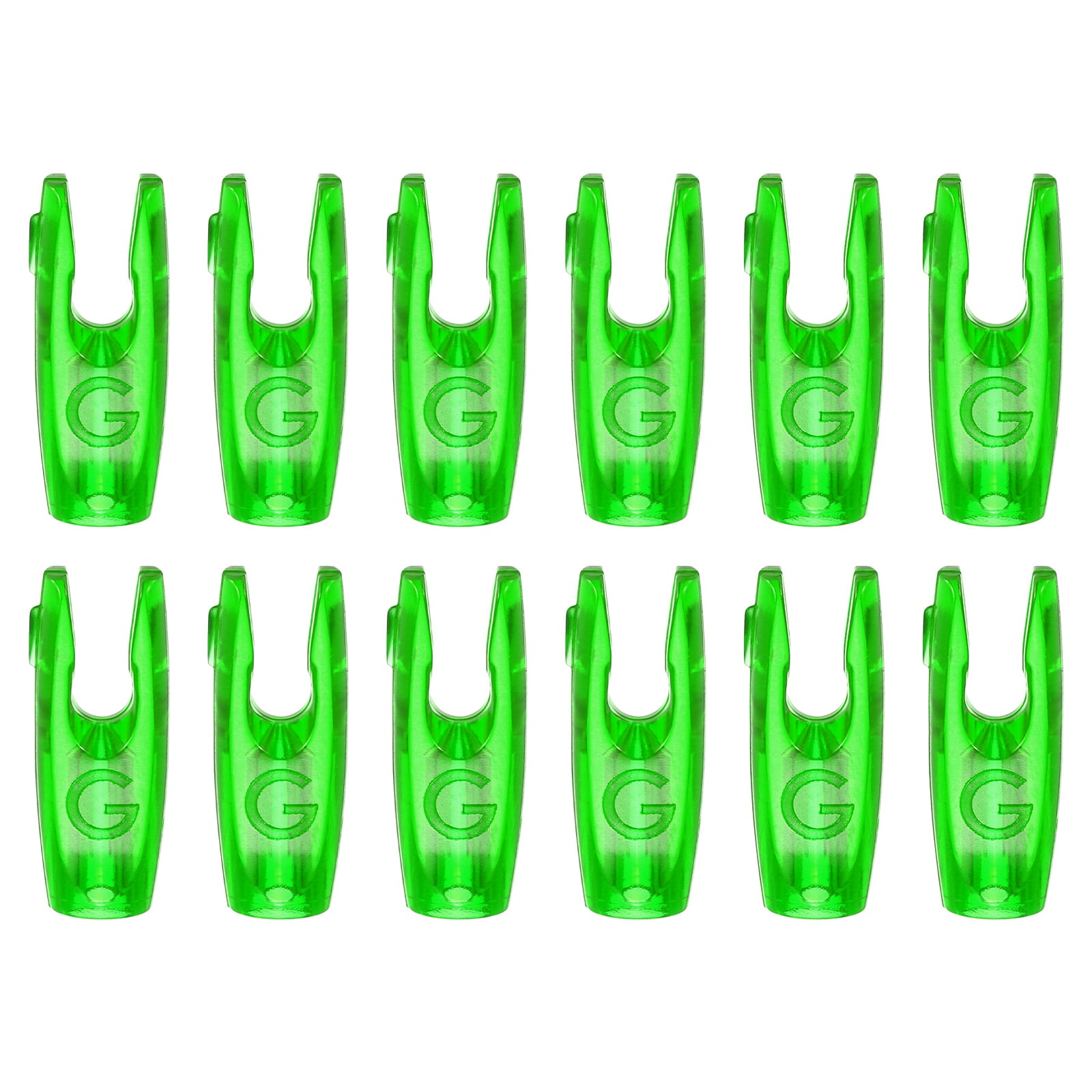 Uxcell Archery Arrows Nocks, Plastic Arrow Nocks ID 3.2MM/0.13" Insert ...