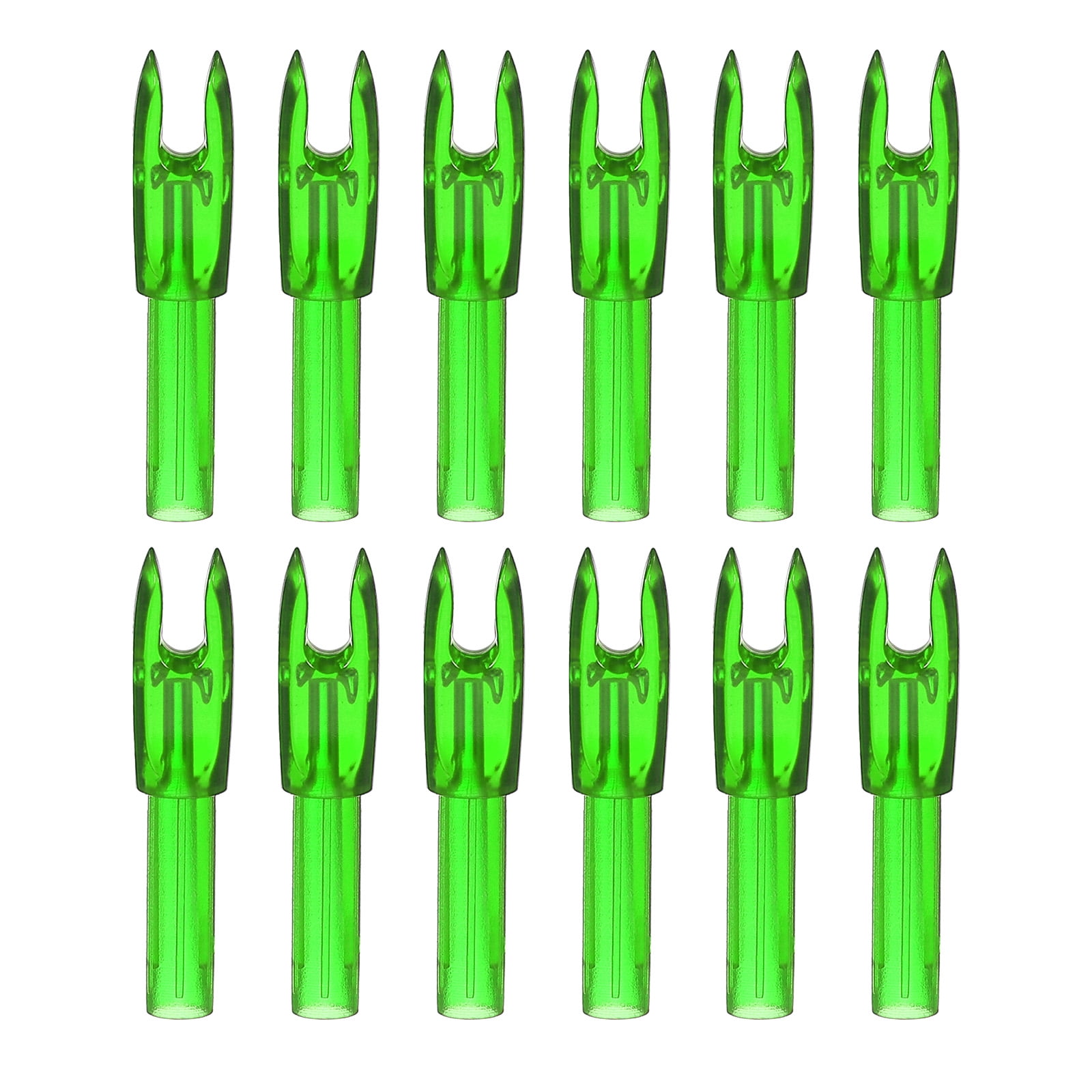 Uxcell Archery Arrows Nocks, Plastic Insert Arrow Nock Replacement ...