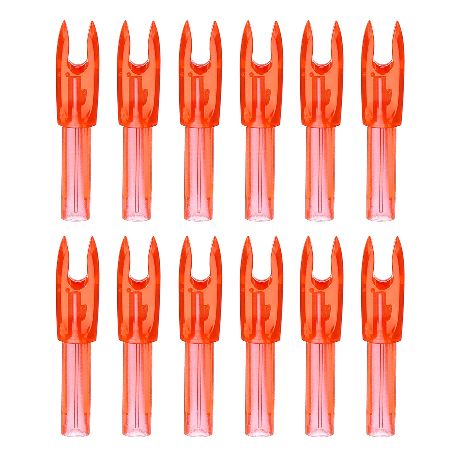 Uxcell Archery Arrows Nocks, Plastic Insert Arrow Nock Replacement ...