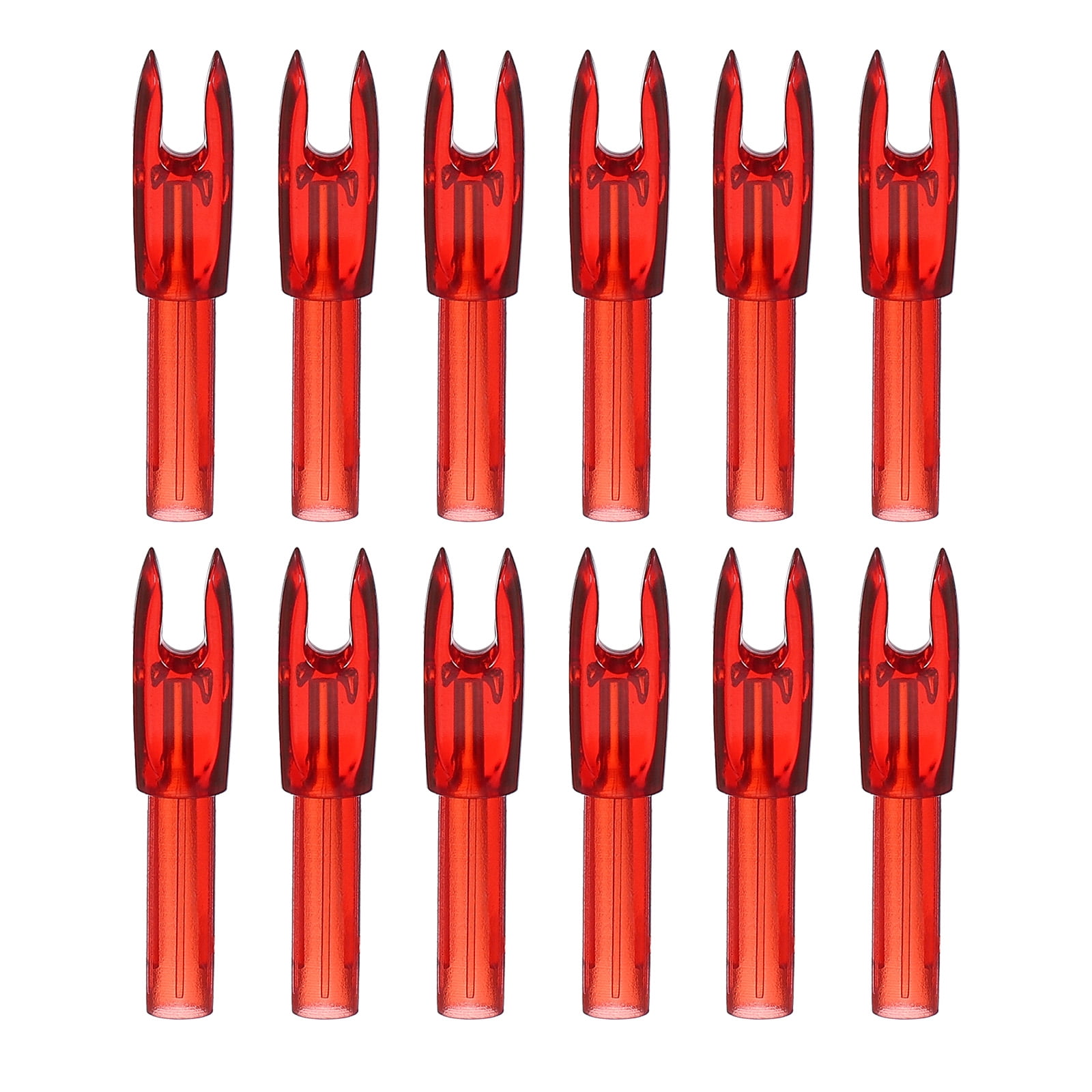 Uxcell Archery Arrows Nocks, Plastic Insert Arrow Nock Replacement ...
