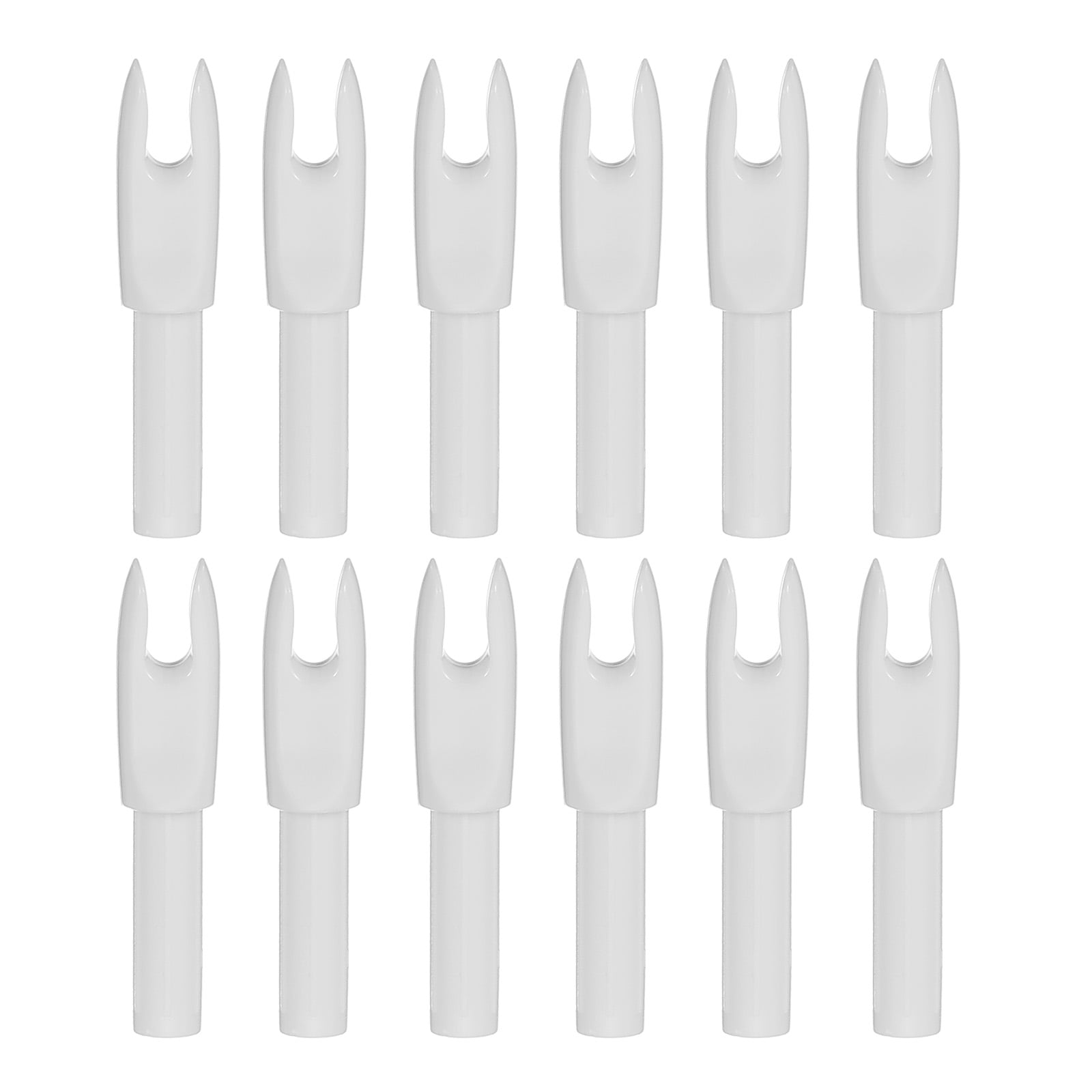 Uxcell Archery Arrows Nocks, Plastic Insert Arrow Nock Replacement ...