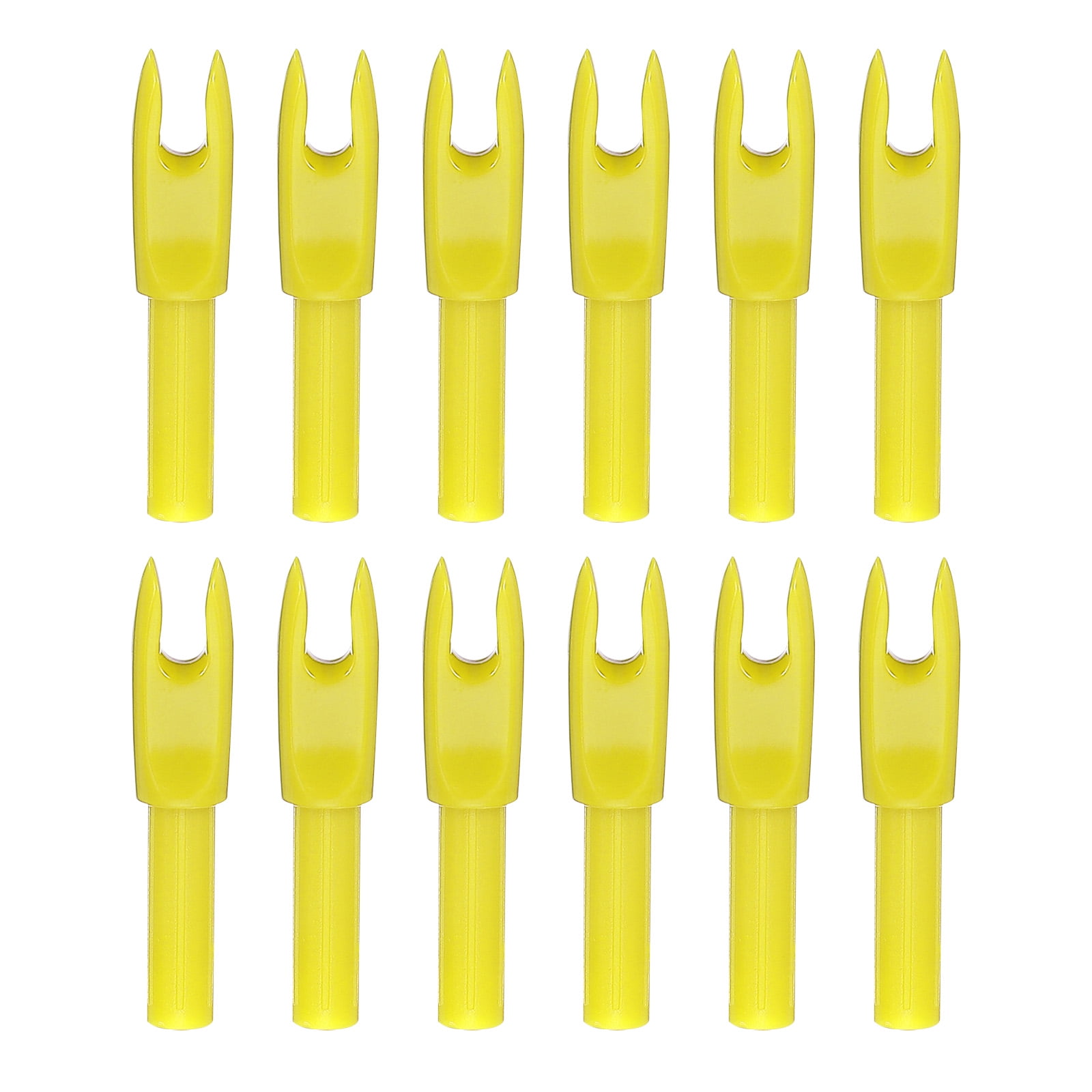 Uxcell Archery Arrows Nocks, Plastic Insert Arrow Nock Replacement ...