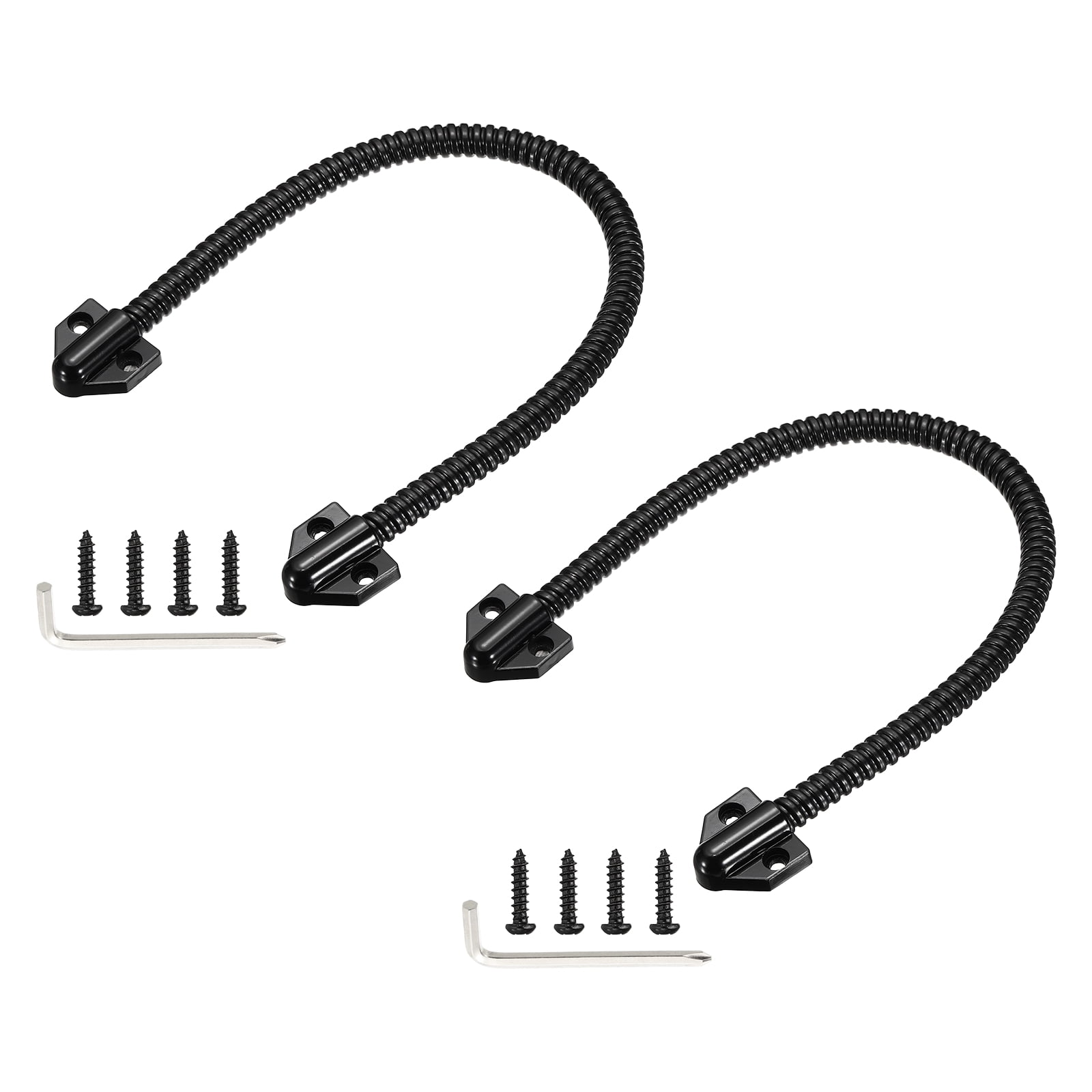 Uxcell Armored Loop Power Transfer (16" Long, Fit 6mm(0.24"), Black ...