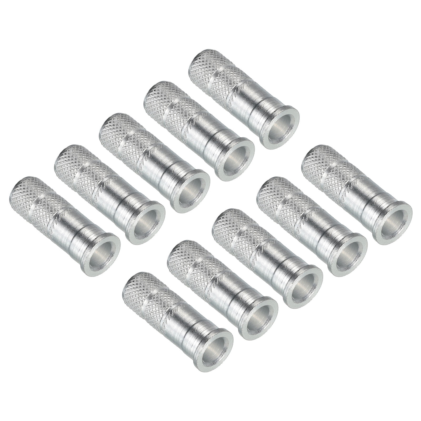 Uxcell Arrow Inserts 0.3" Dia 7.6mm 8.8mm Aluminum Shaft Adapter for ...
