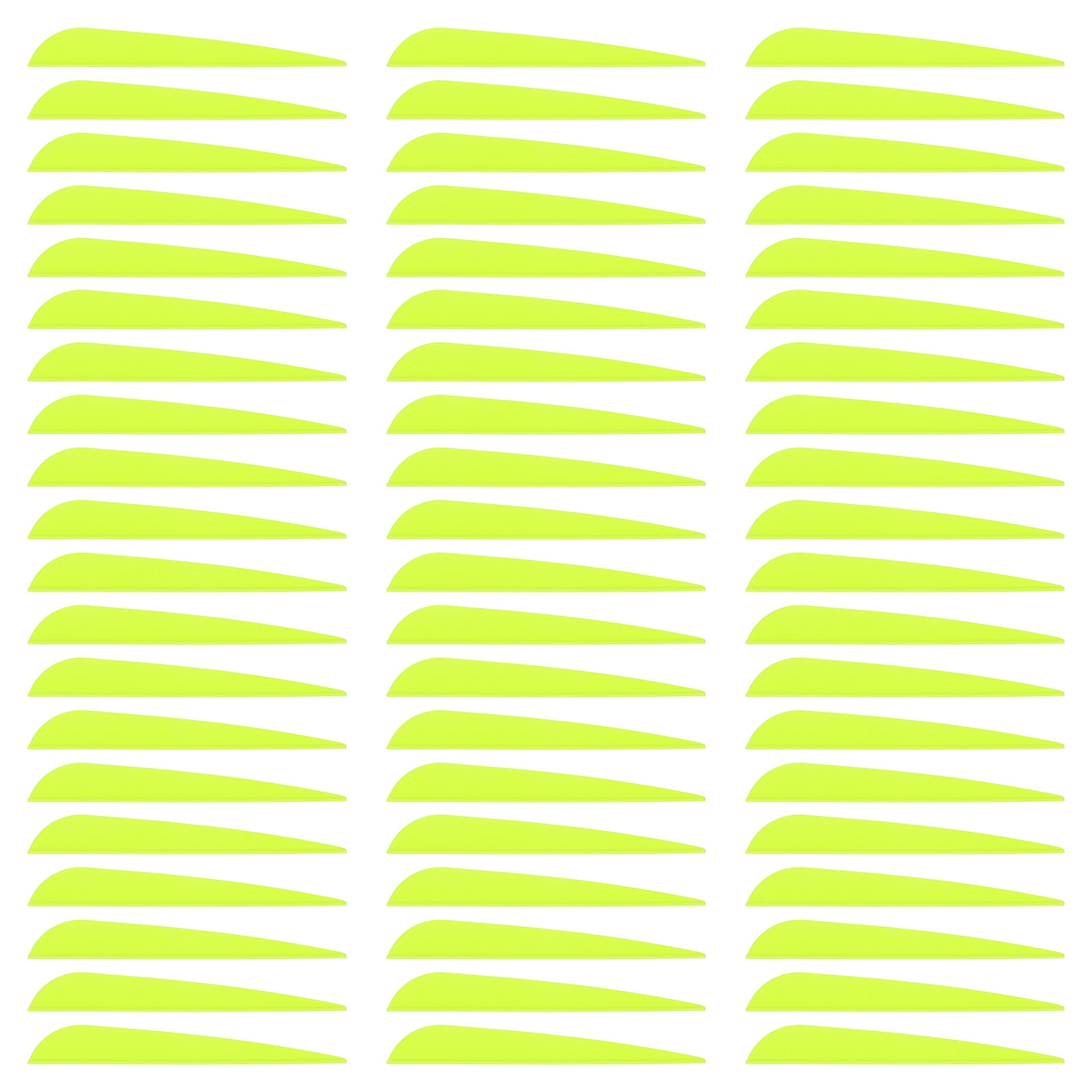 Uxcell Arrow Vanes Arrow Fletching 4" Water Drop Shape TPU for Hunting ...