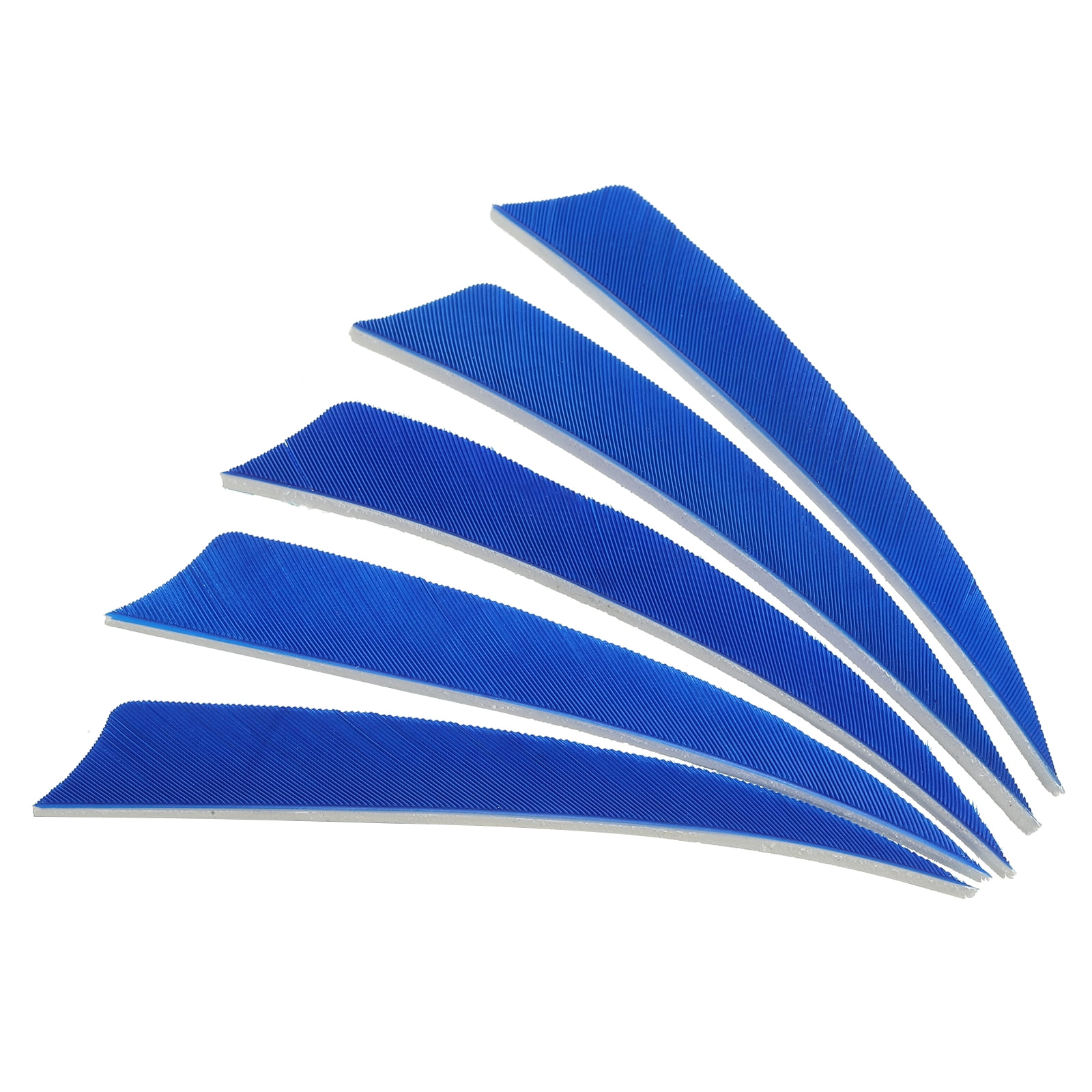 Uxcell Arrows Vanes 30 Pack 4 Inch Arrow Turkey Feather Left Wing Blue ...