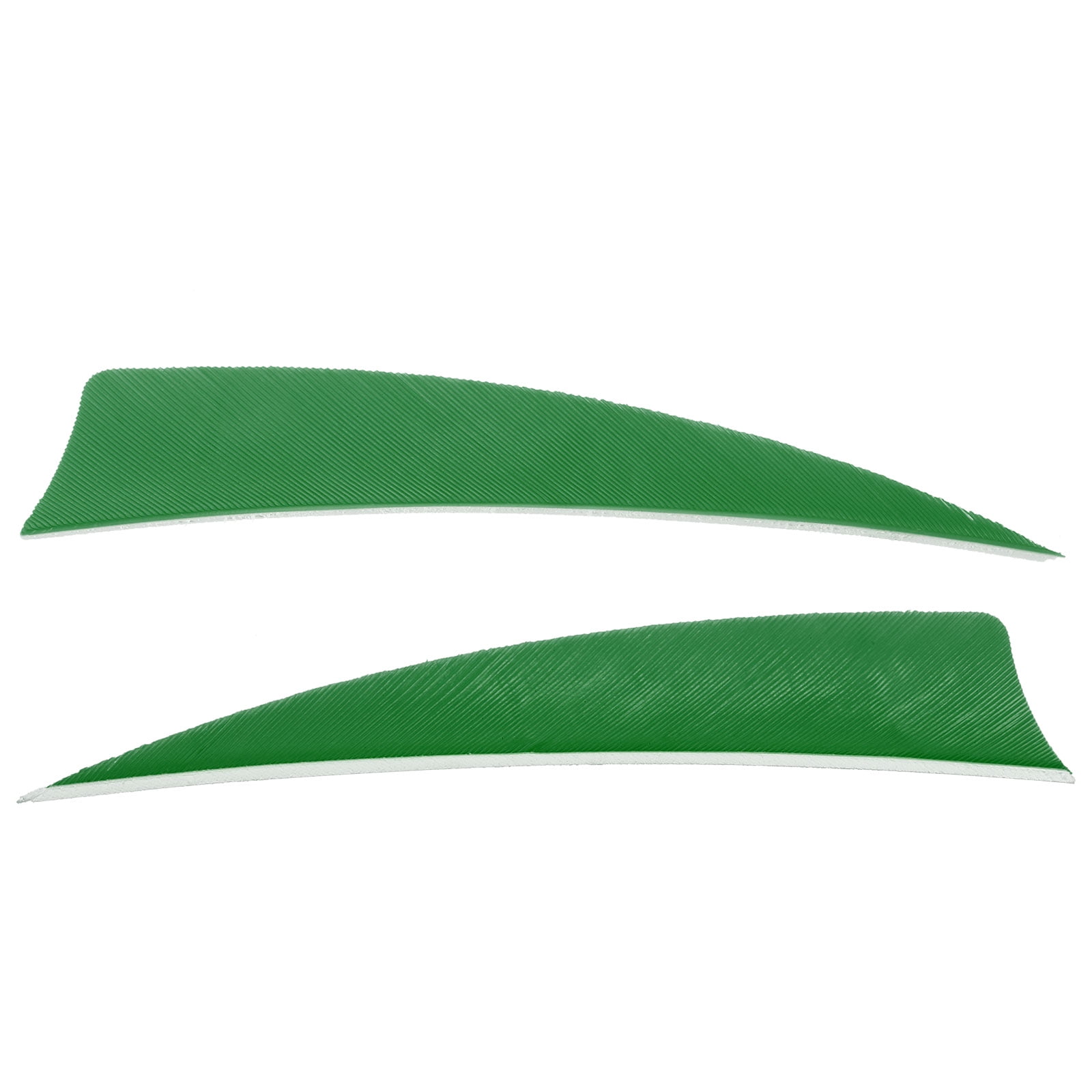 Uxcell Arrows Vanes 30 Pack 4 Inch Arrow Turkey Feather Left Wing Green ...