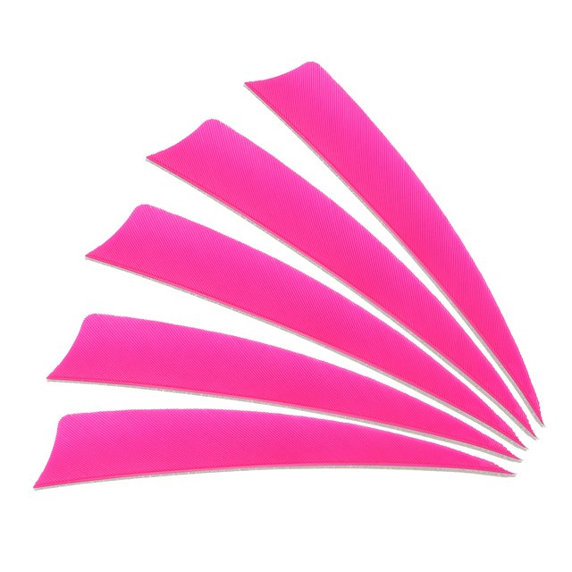 Uxcell Arrows Vanes 30 Pack 4 Inch Arrow Turkey Feather Left Wing Pink ...