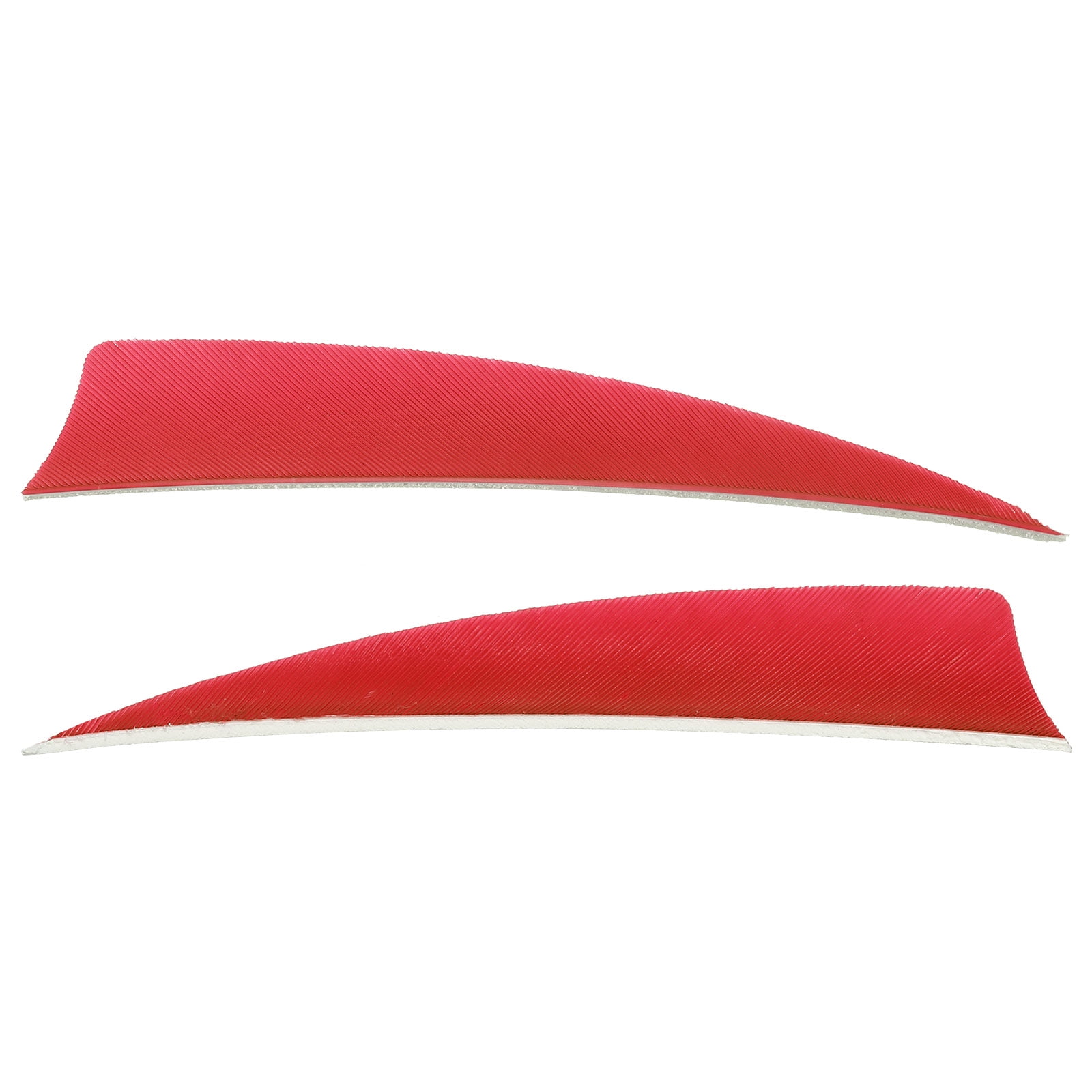 Uxcell Arrows Vanes 30 Pack 4 Inch Arrow Turkey Feather Left Wing Red ...