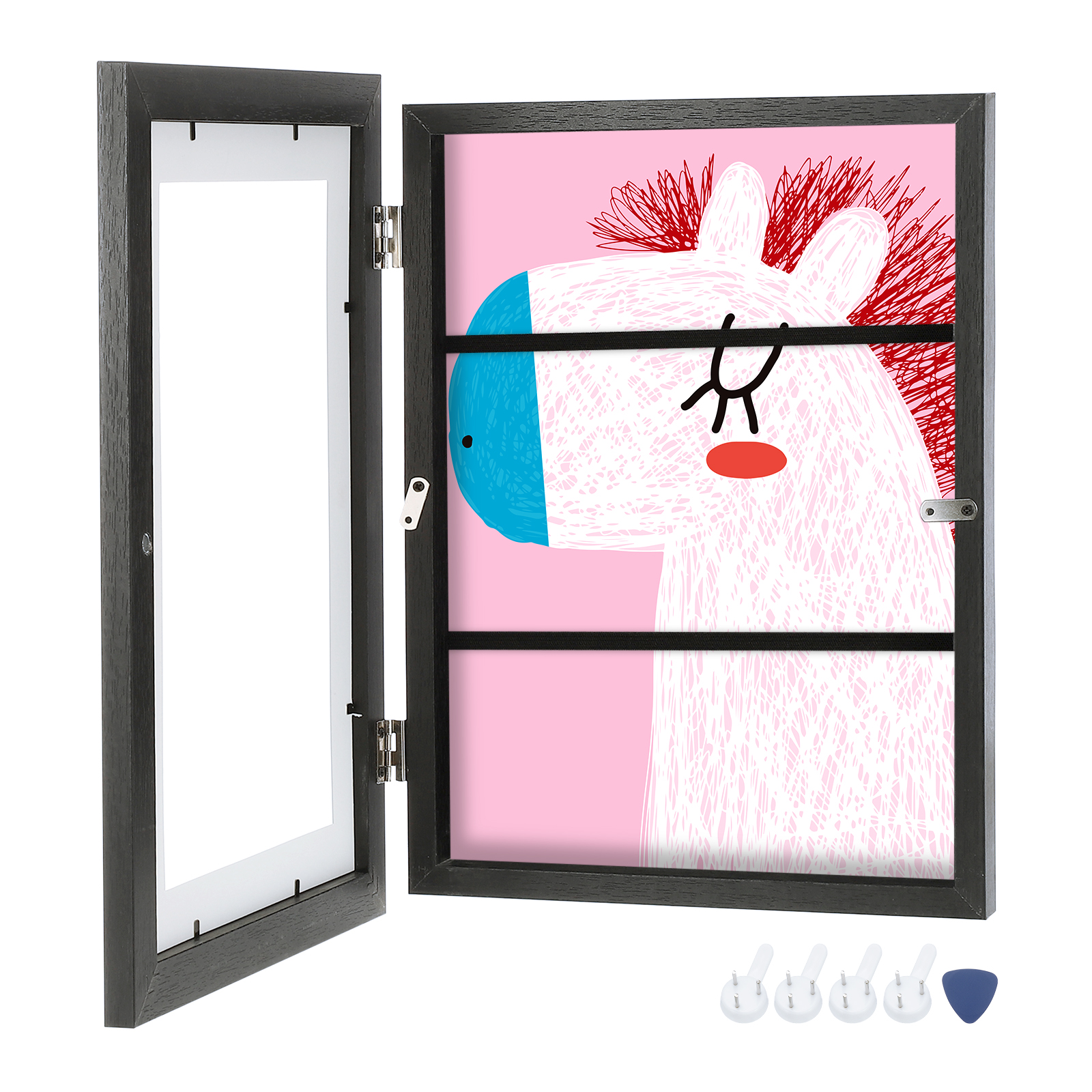 Uxcell Art Frame 8.5x11 Front Opening Frames Artwork Frames Changeable ...