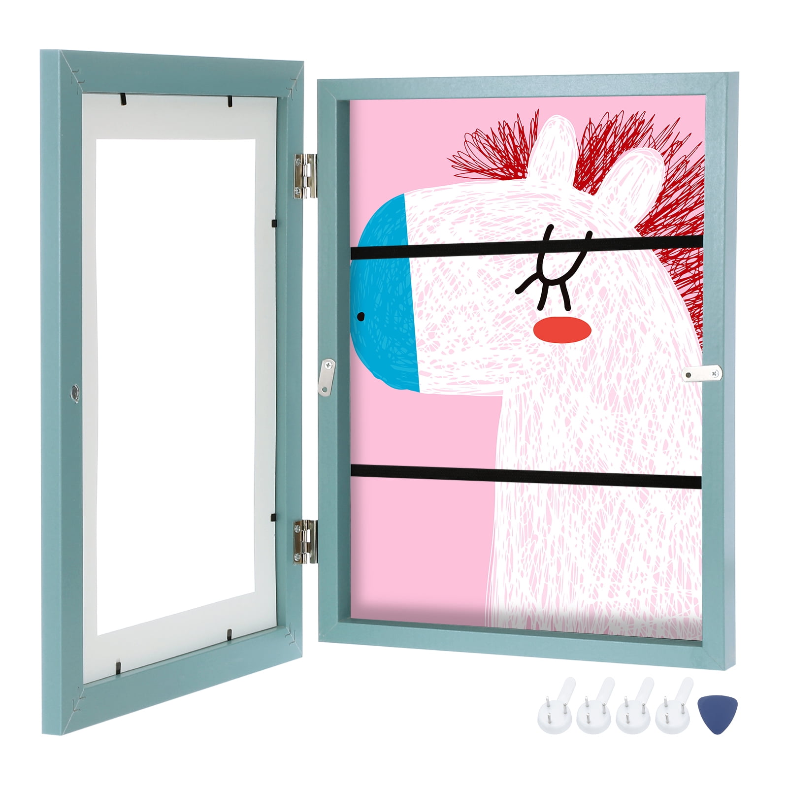 Uxcell Art Frame 8.5x11 Front Opening Frames Artwork Frames Changeable ...