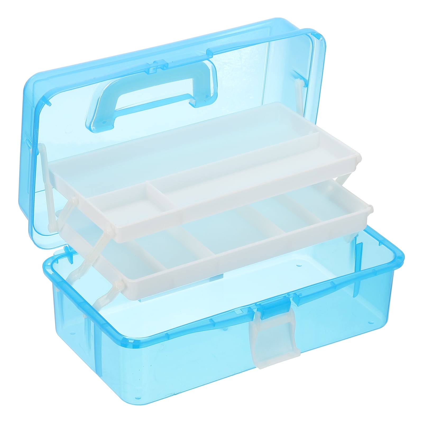 Uxcell Art Supply Storage Organizer, 3-Tray Craft Tool Box Art Supplies ...