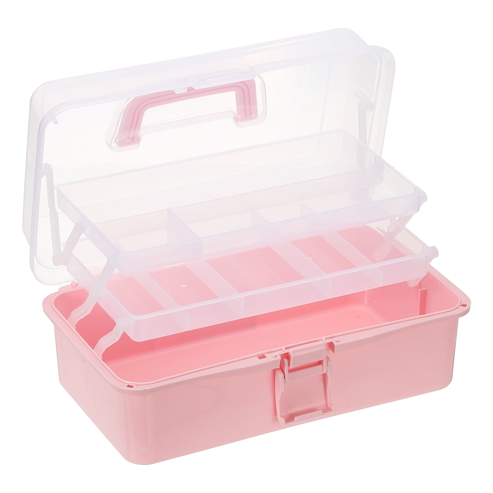 Uxcell Art Supply Storage Organizer, 3-Tray Craft Tool Box Art Supplies ...