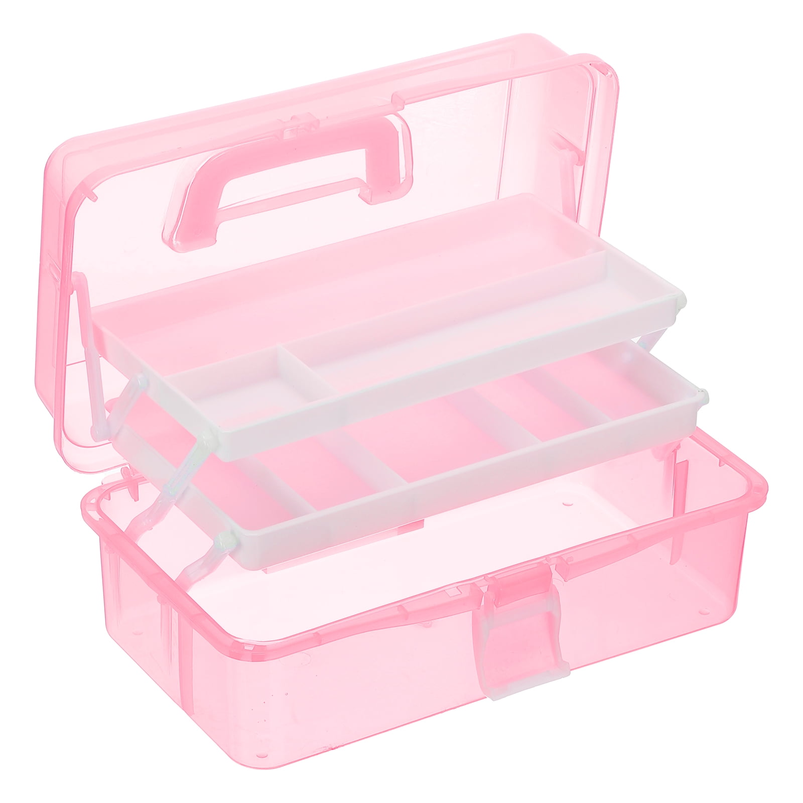 Uxcell Art Supply Storage Organizer, 3-Tray Craft Tool Box Art Supplies ...