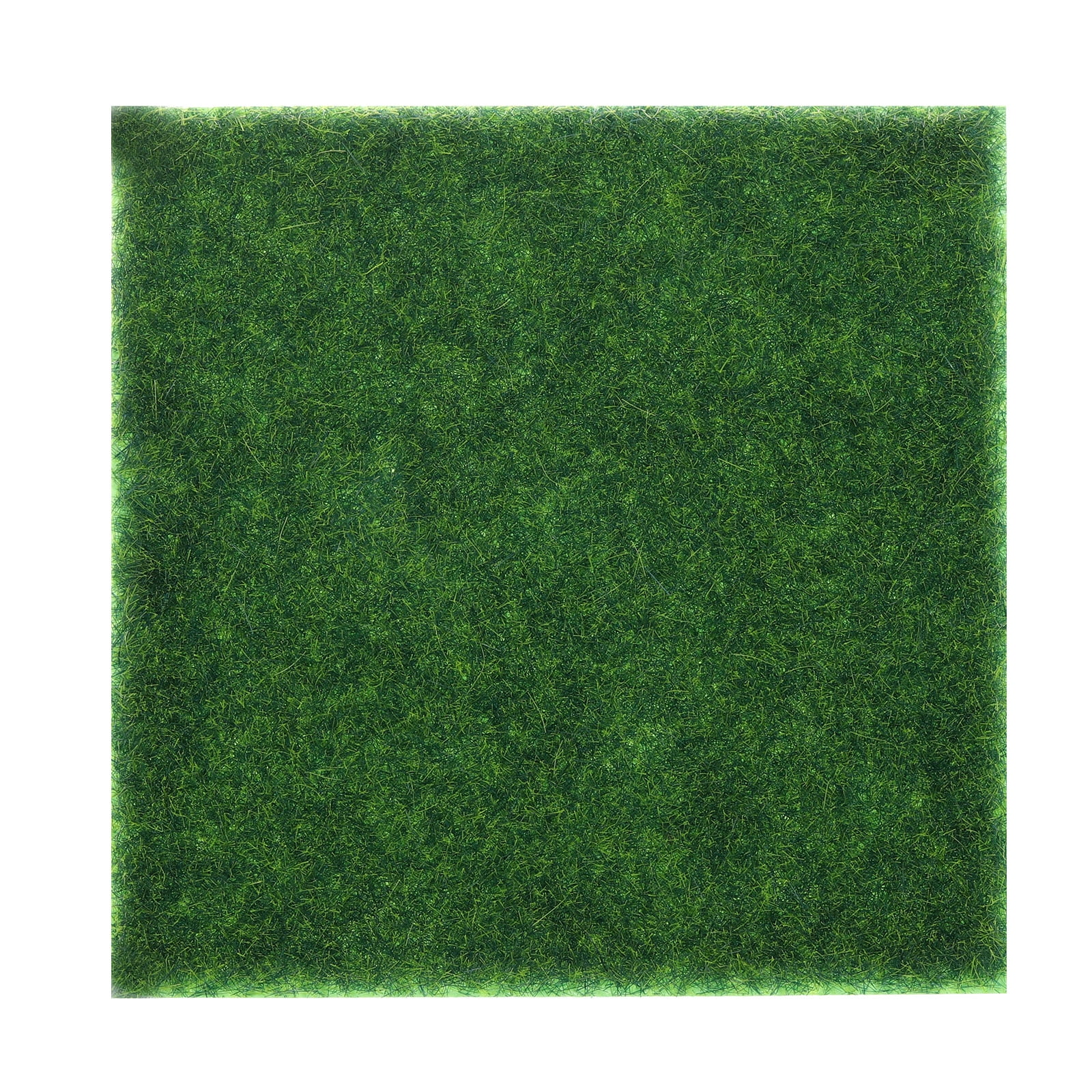 Uxcell Artificial Grass Mat 1pcs 6 x 6 Inch Realistic Fake Grass Rug ...