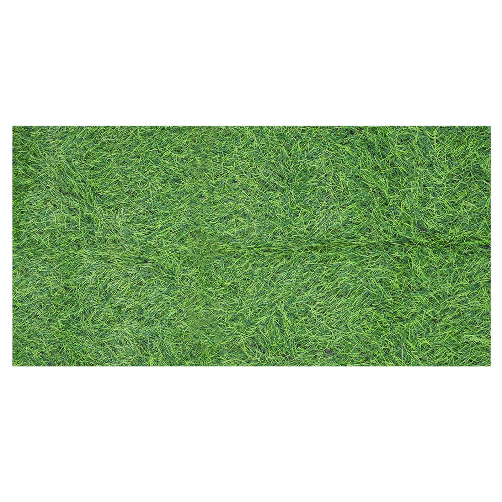 Uxcell Artificial Model Grass Mat 32x20x0.12 inch Green Realistic Fake ...
