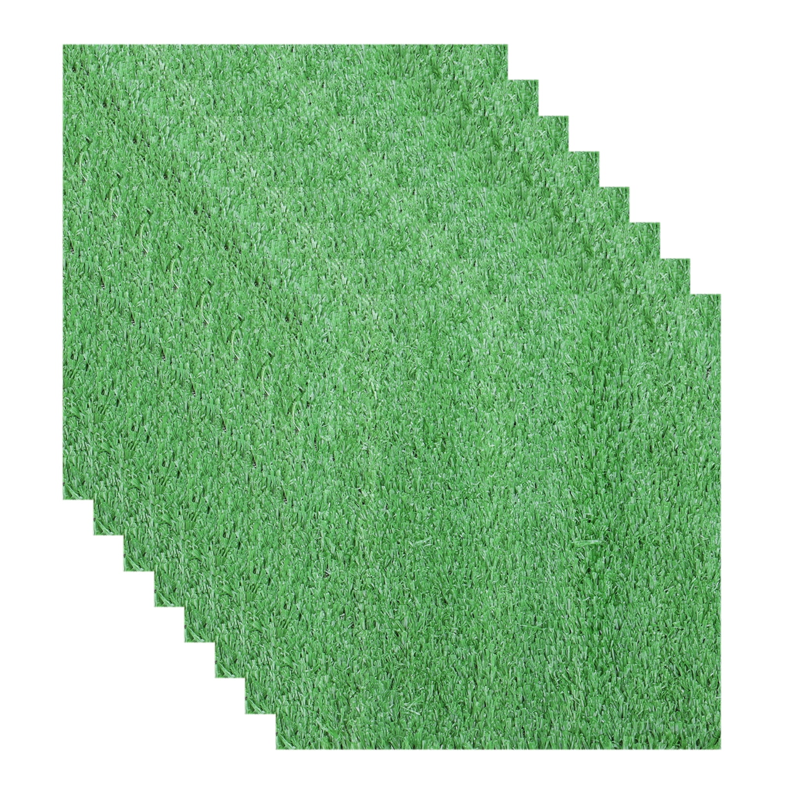 Uxcell Artificial Model Grass Mat Green Realistic Fake Turf 12 ...