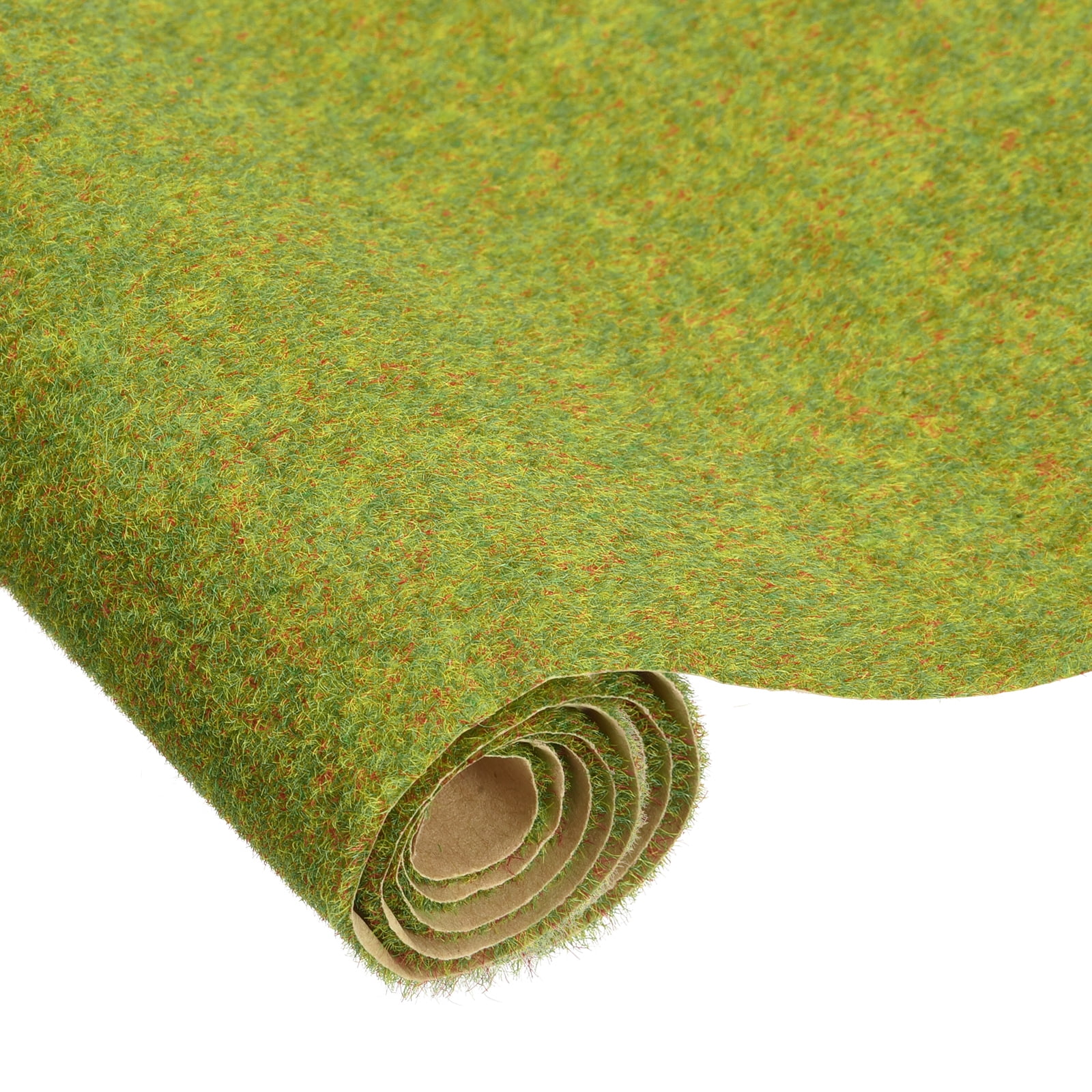 Uxcell Artificial Model Grass Mat Realistic Fake Turf for Model Garden ...