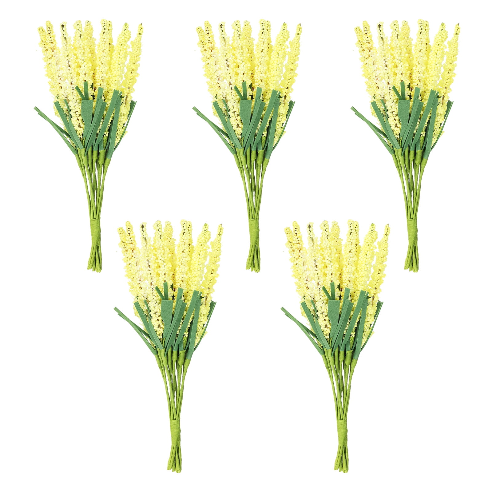Uxcell Artificial Stamen, Mini Fake Wheat Ears Flower Bouquet for Craft ...
