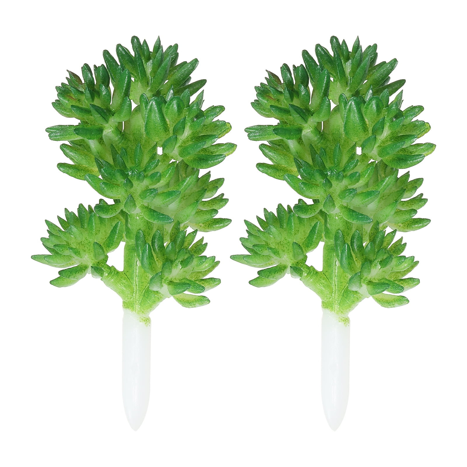 Uxcell Artificial Succulent Plants Fake Succulents Plant Unpotted ...