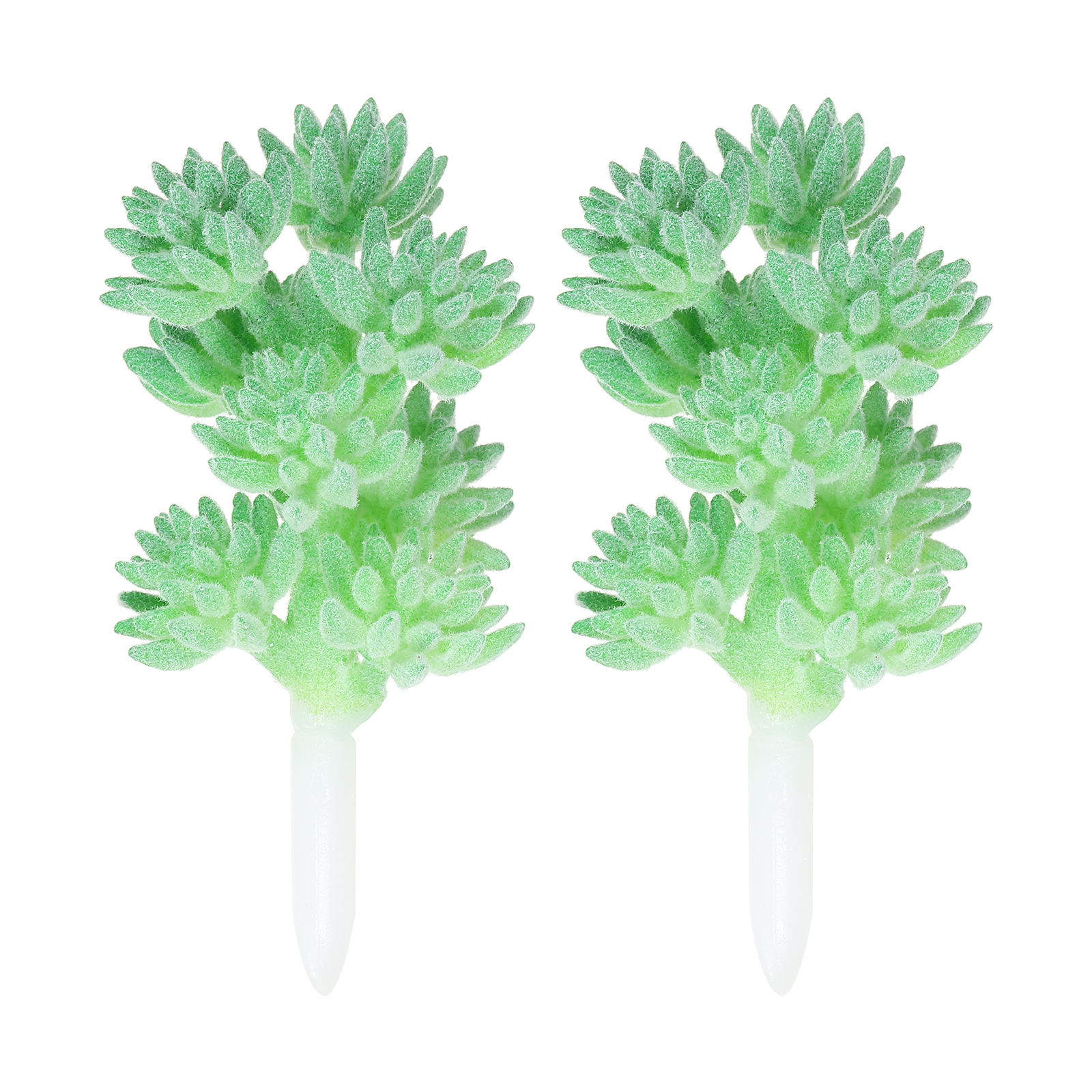 Uxcell Artificial Succulent Plants Fake Succulents Plant Unpotted ...