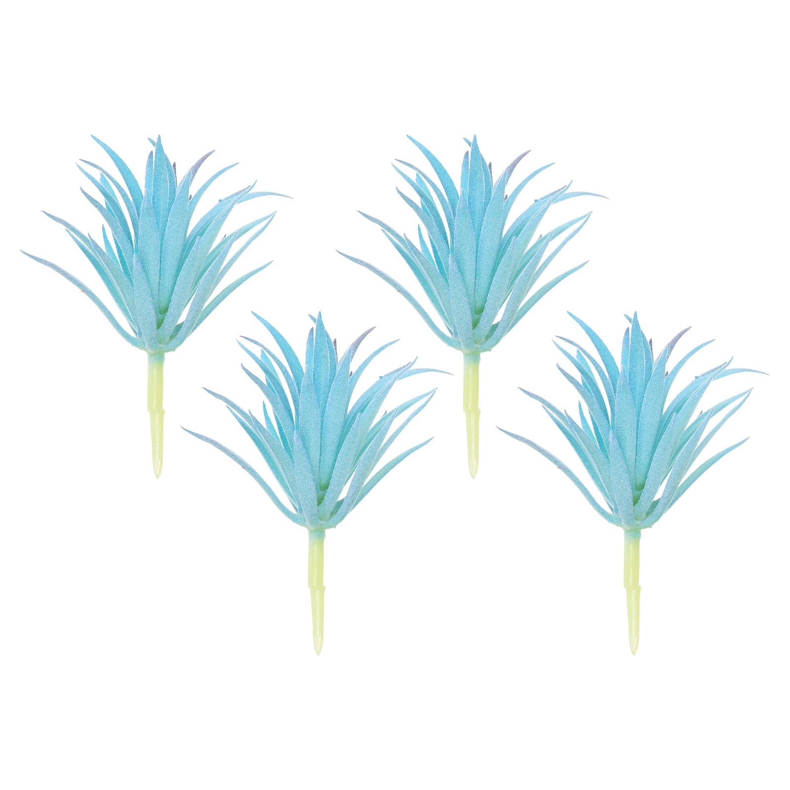 Uxcell Artificial Succulent Plants Small Fake Plants Faux Succulents ...