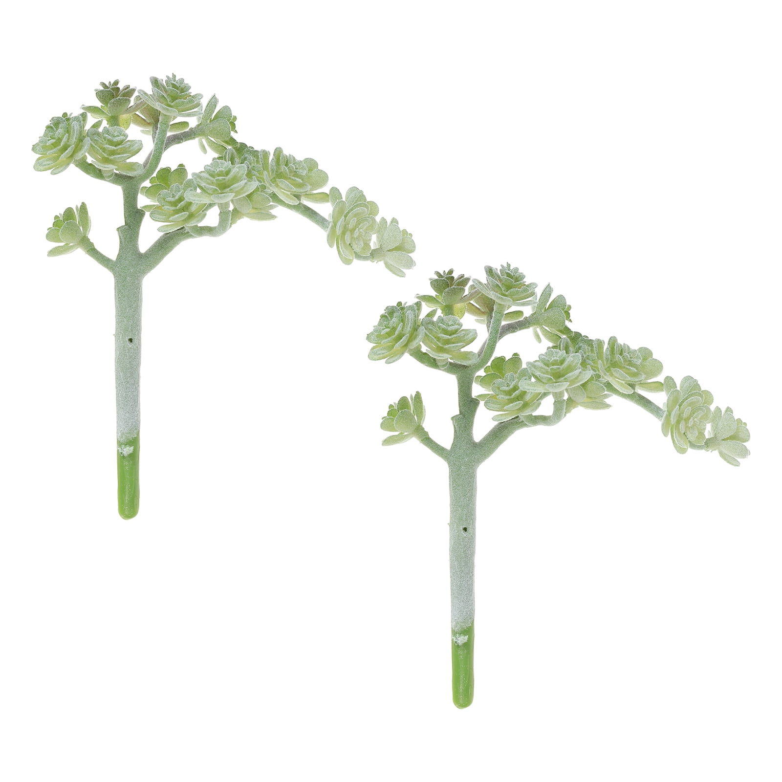 Uxcell Artificial Succulent Plants Unpotted Faux Succulents Plants Fake ...