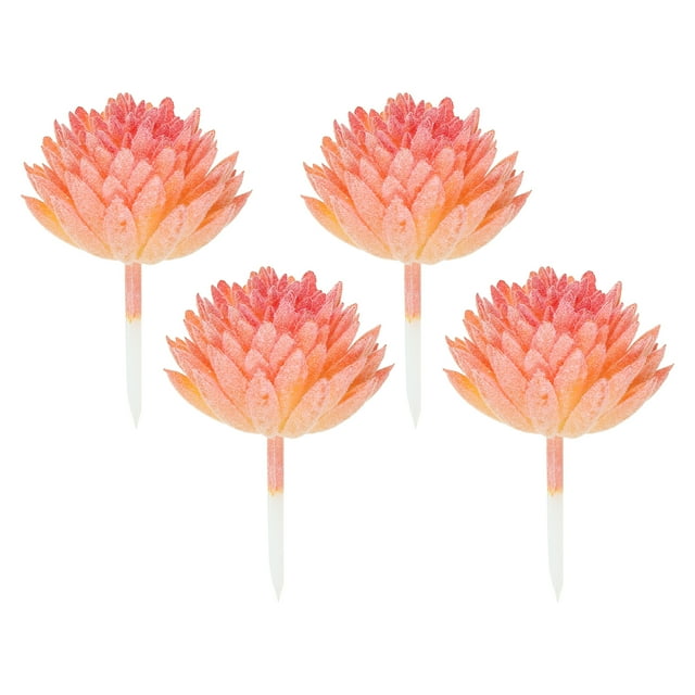 Uxcell Artificial Succulents Picks Unpotted Faux Succulent Small Fake ...