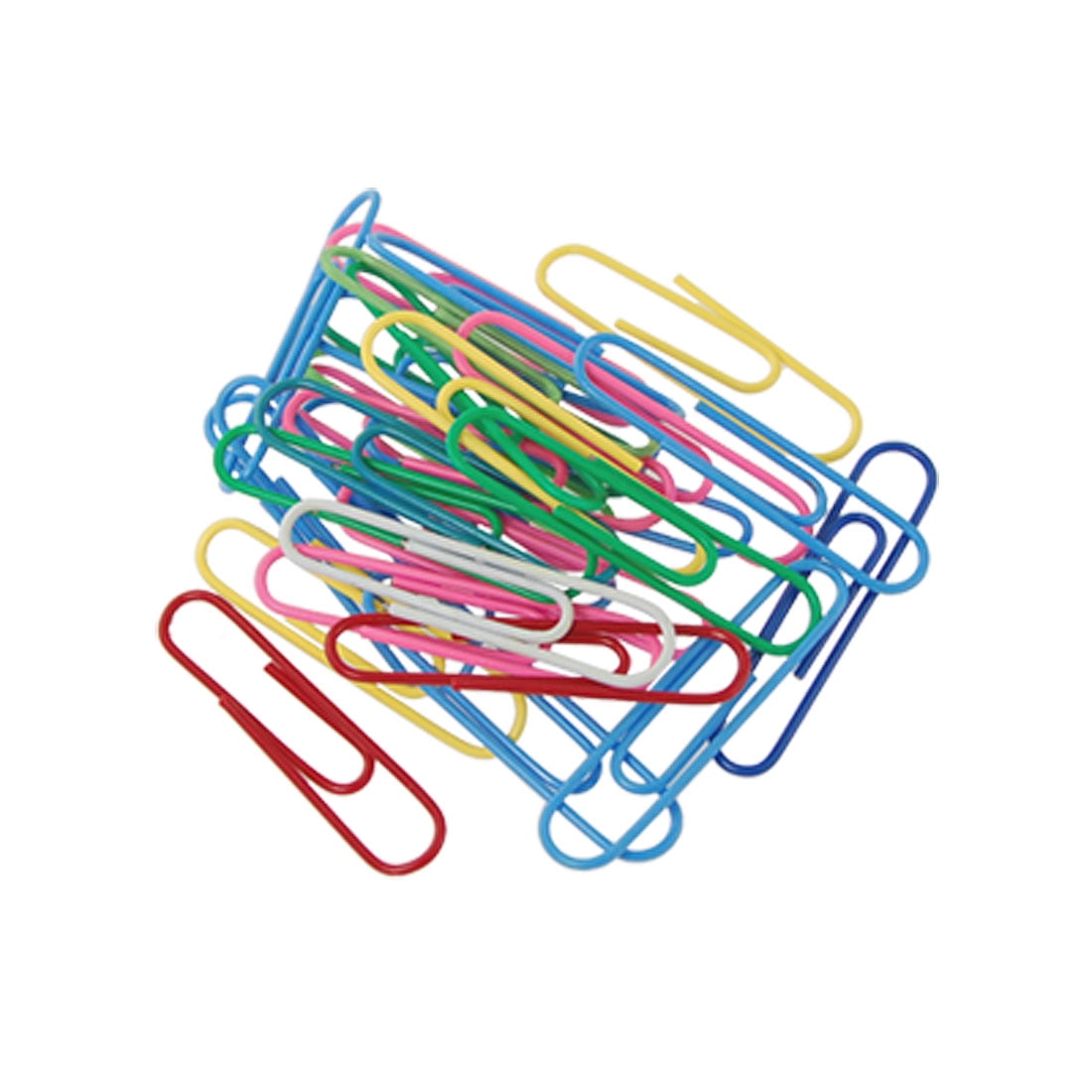 Uxcell Assorted Colors Metal Paper Clip Money Stationery Office Home 30 ...