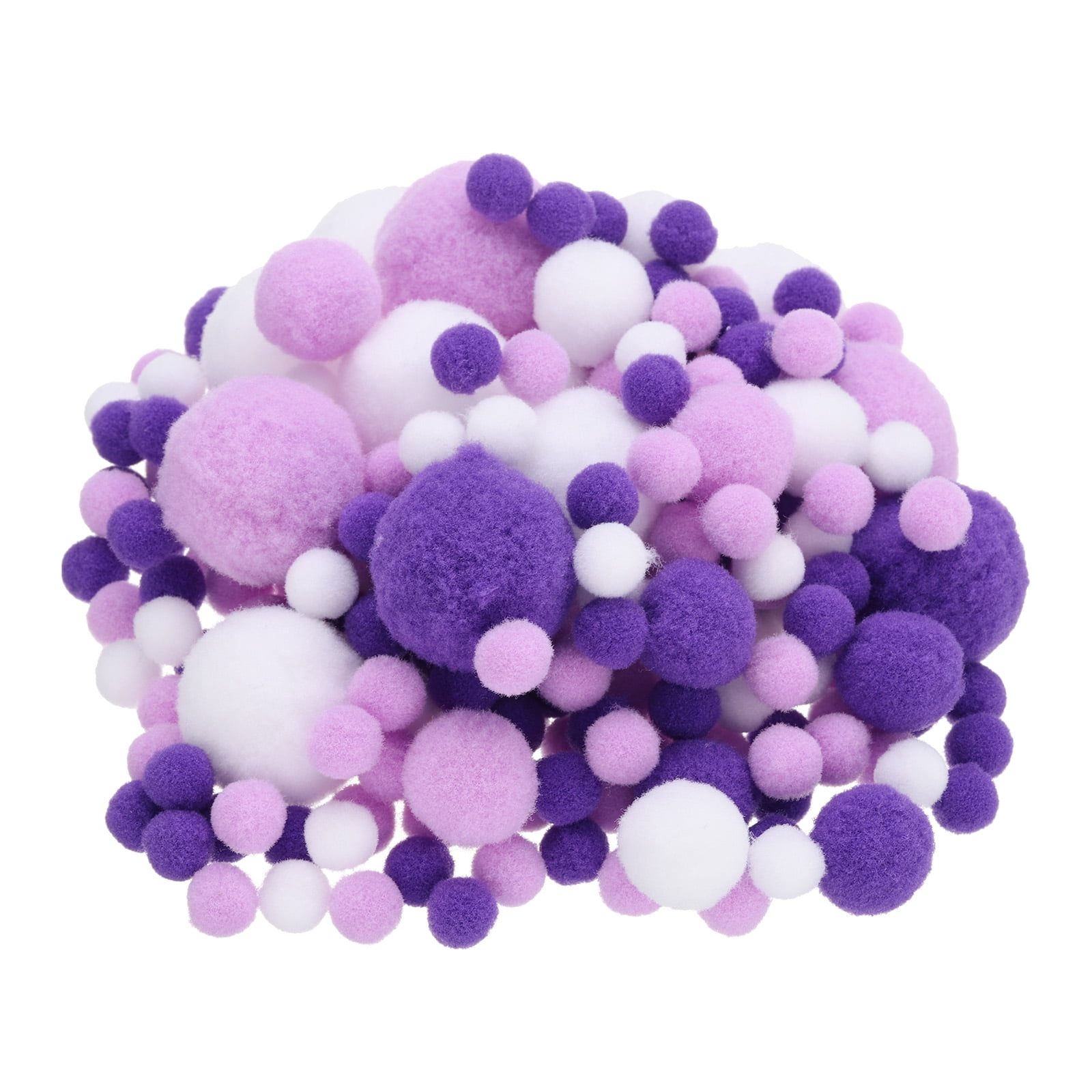 Uxcell Assorted Size Pom Poms for Crafts, 260Pcs Pom Pom Balls ...