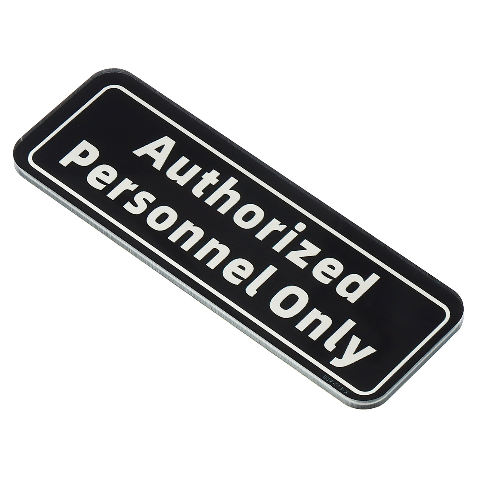 Uxcell Authorized Personnel Only Sign 6"x2" Self Adhesive Door Mount ...