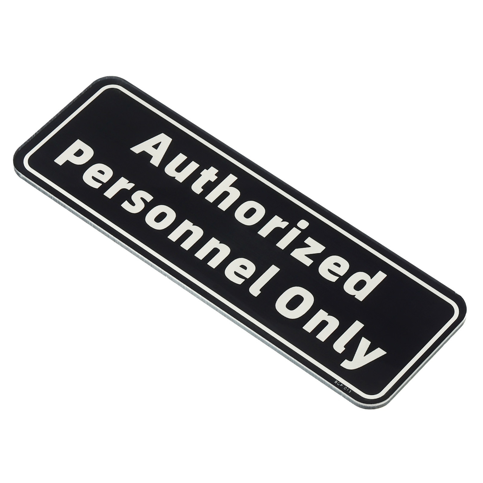 Uxcell Authorized Personnel Only Sign 9"x3" Self Adhesive Door Mount ...