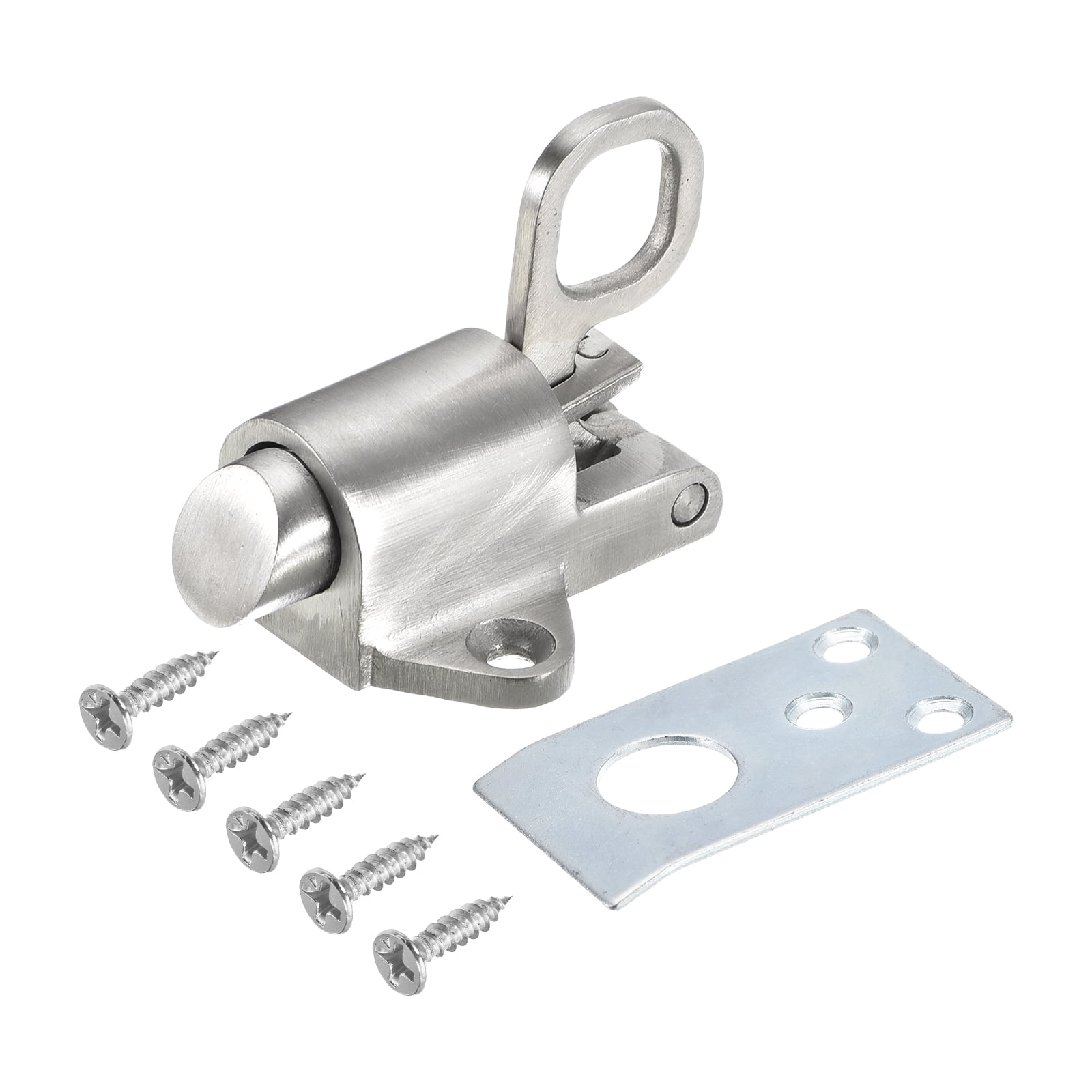 Uxcell Automatic Spring Loaded Latch Pin, 1Pack 201 Stainless Steel ...