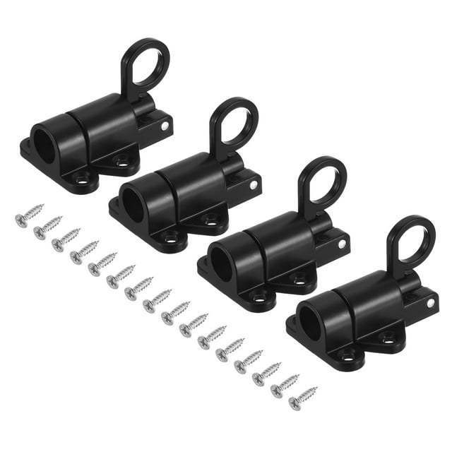 Uxcell Automatic Spring Loaded Latch Pin, 4 Pack Aluminum Alloy Round ...
