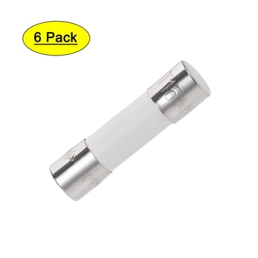 Uxcell 250V 1.5A Fuse Axial Leaded for Telecom Communication Metal ...
