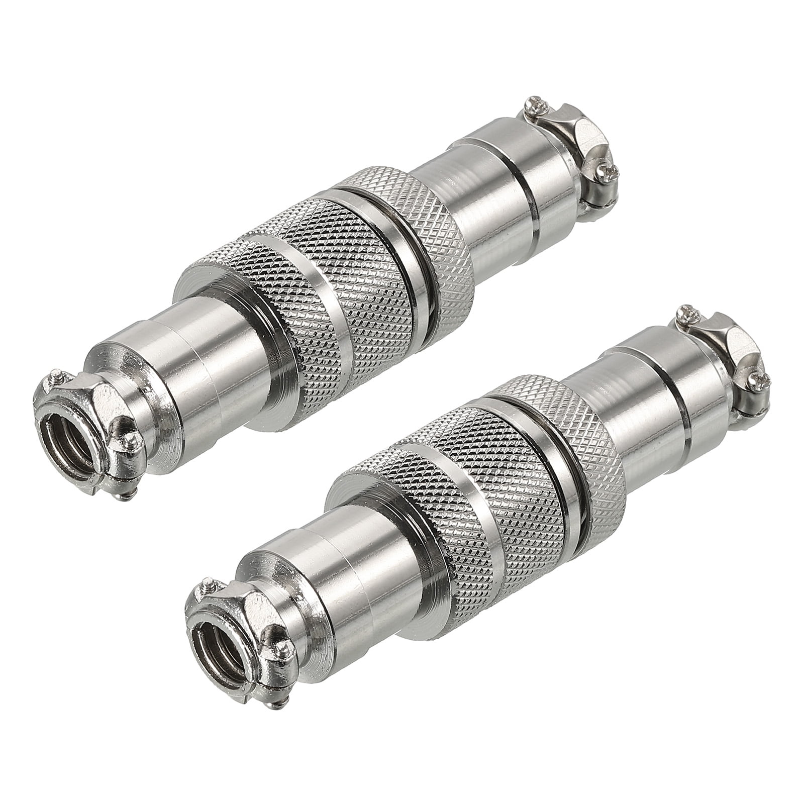 Uxcell Aviation Connector GX20 5 Pins 20mm Silver Male Female Wire ...