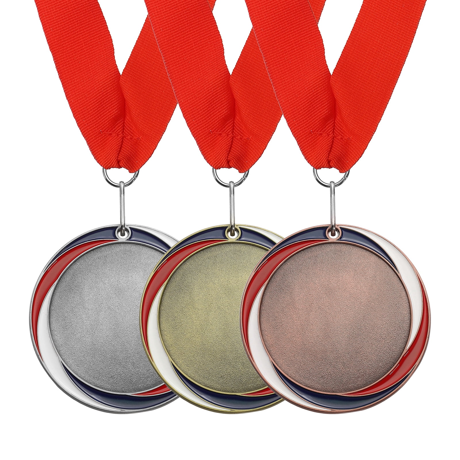 Uxcell Award Medals, Prize Medals Winner Medals with Neck Ribbon for ...