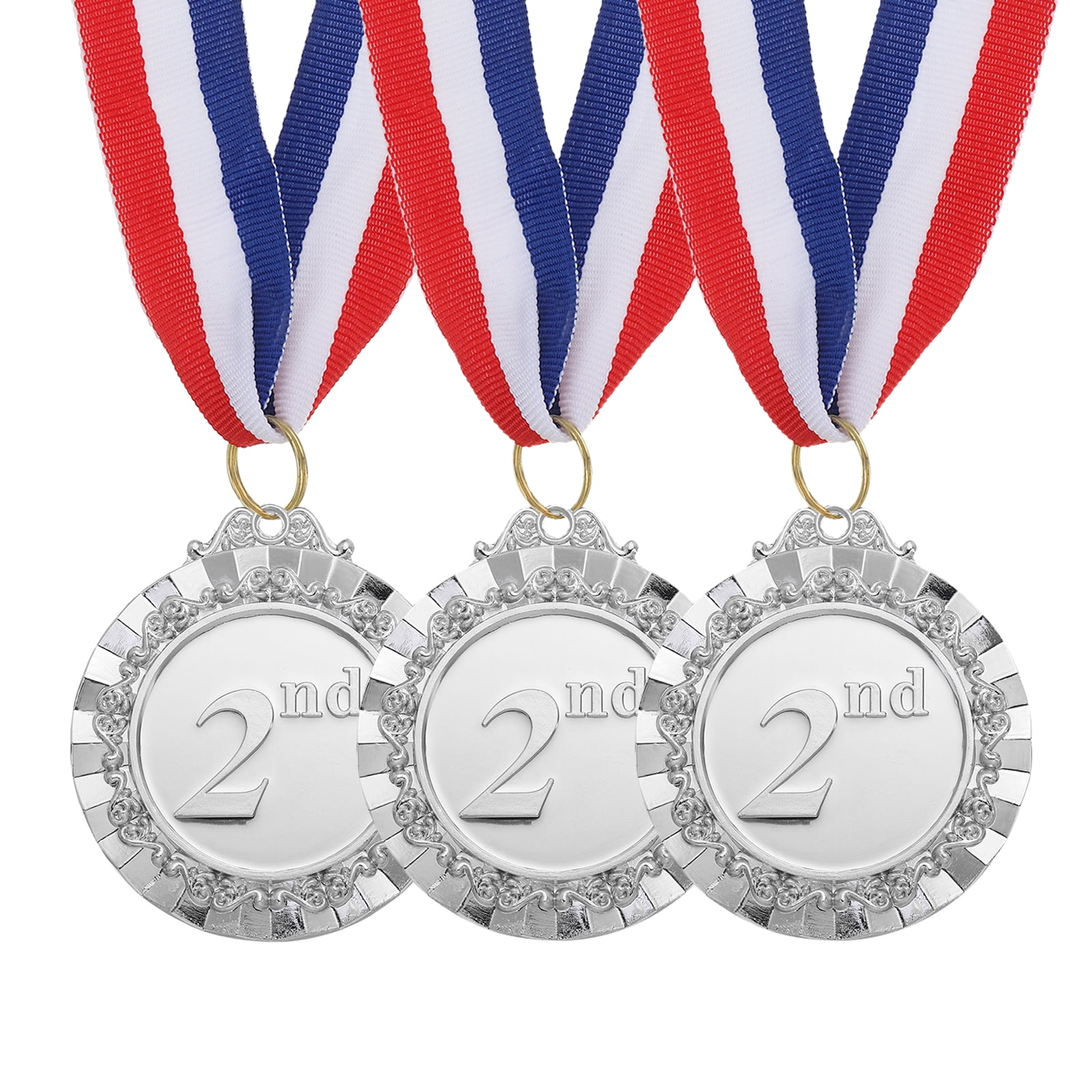 Uxcell Award Metals, Prize Medals Ring Winner Medals with Neck Ribbon ...