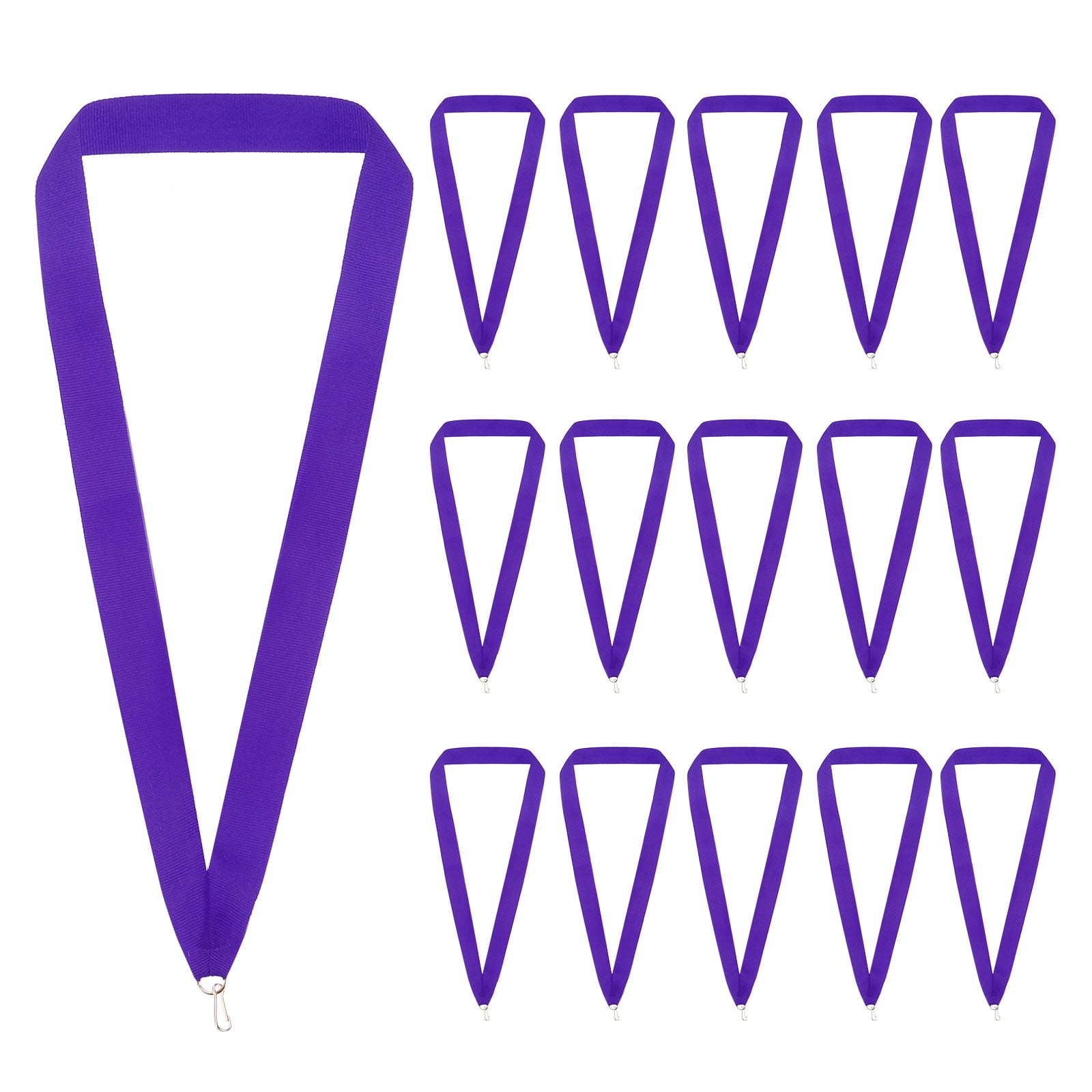 Uxcell Award Neck Ribbons, 25 Pack Polyester Medal Lanyards with Snap ...