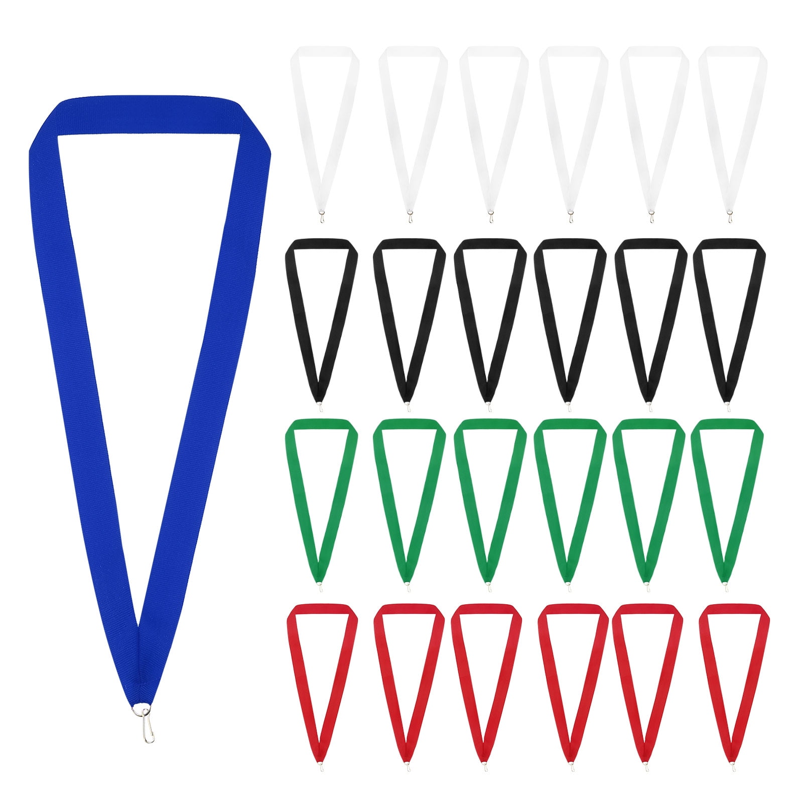 Uxcell Award Neck Ribbons, 50 Pack Polyester Medal Lanyards with Snap ...